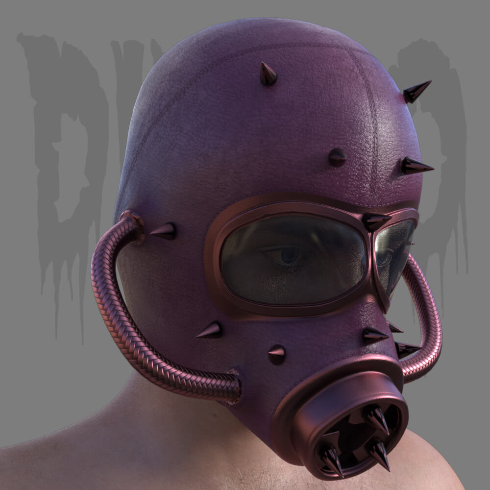 Steampunk Mask 05 for G9 - Daz Content by RumenD