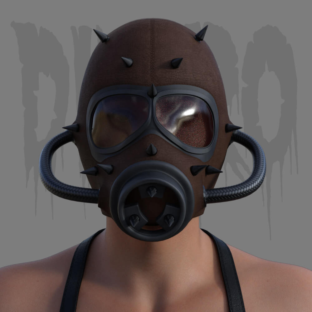 Steampunk Mask 05 for G9 - Daz Content by RumenD