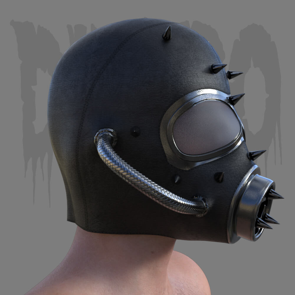 Steampunk Mask 05 for G8 - Daz Content by RumenD