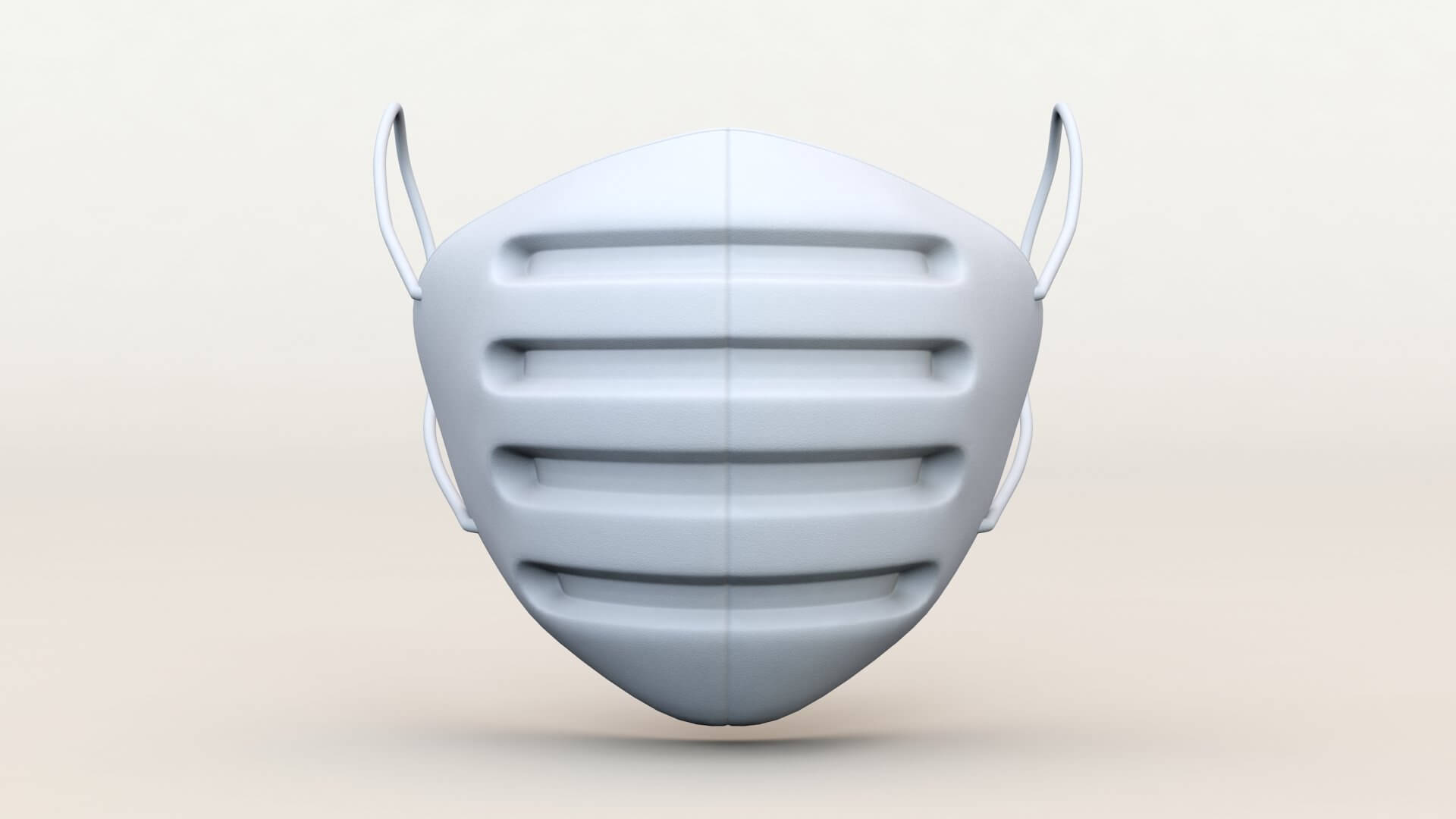 Surgical Mask - 3D Model by RumenD