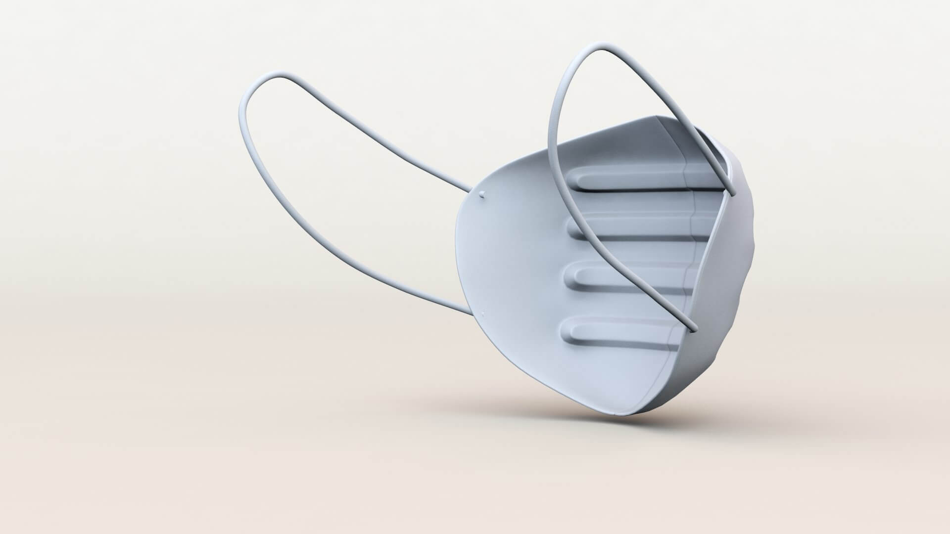 Surgical Mask - 3D Model by RumenD