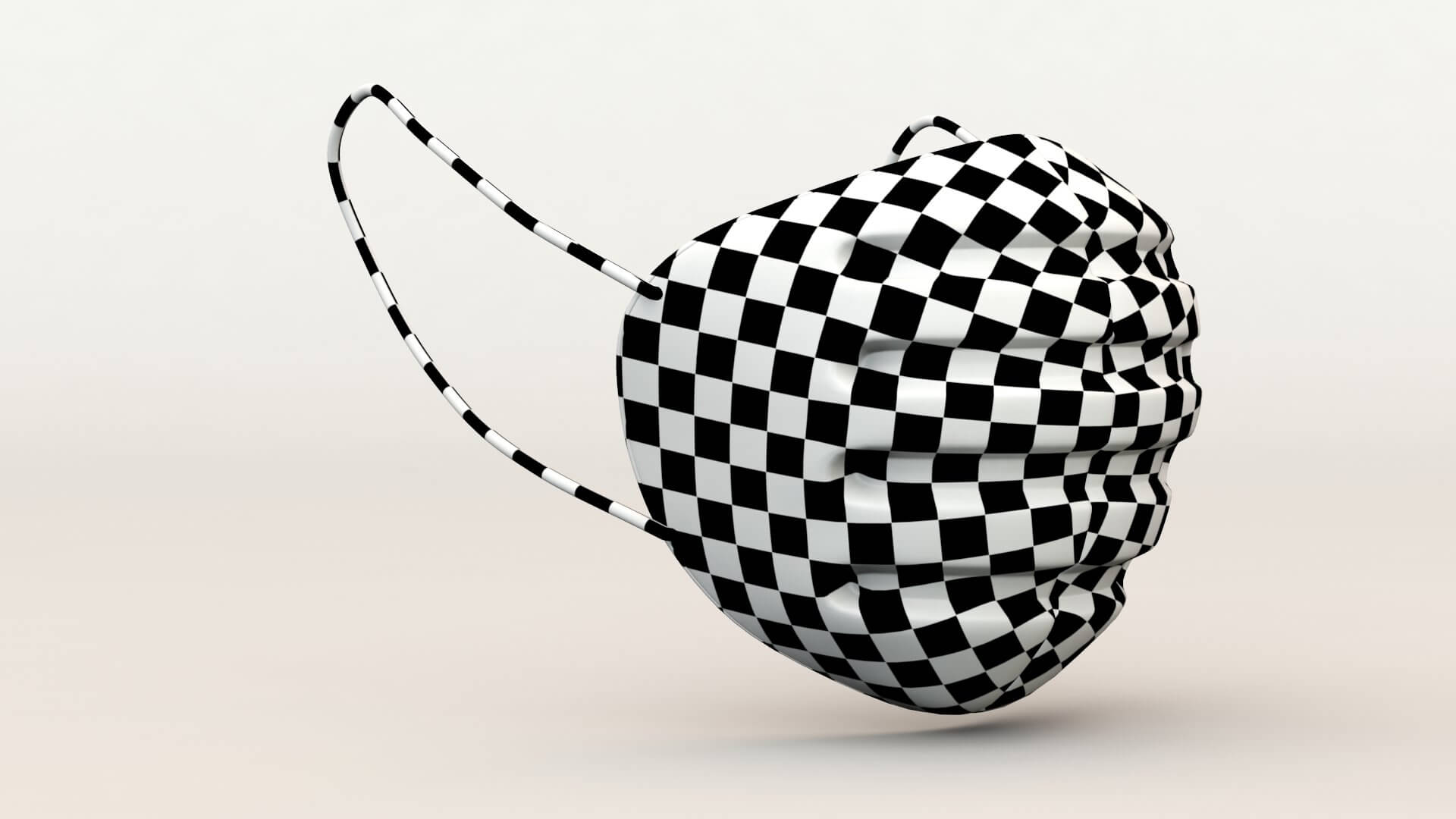 Surgical Mask - 3D Model by RumenD