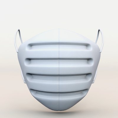 Surgical Mask - 3D Model by RumenD