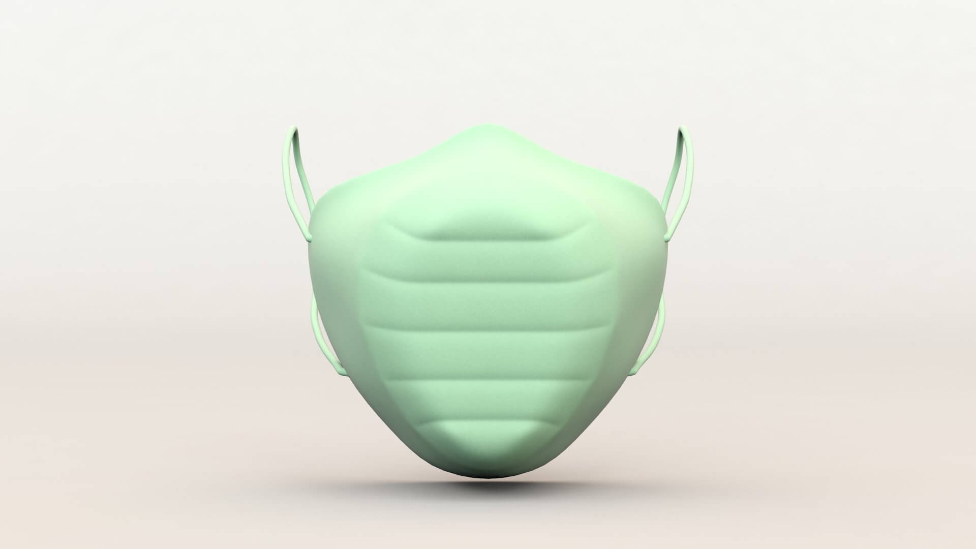 Surgical Mask - 3D Model by RumenD