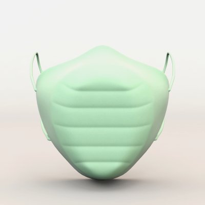 Surgical Mask - 3D Model by RumenD