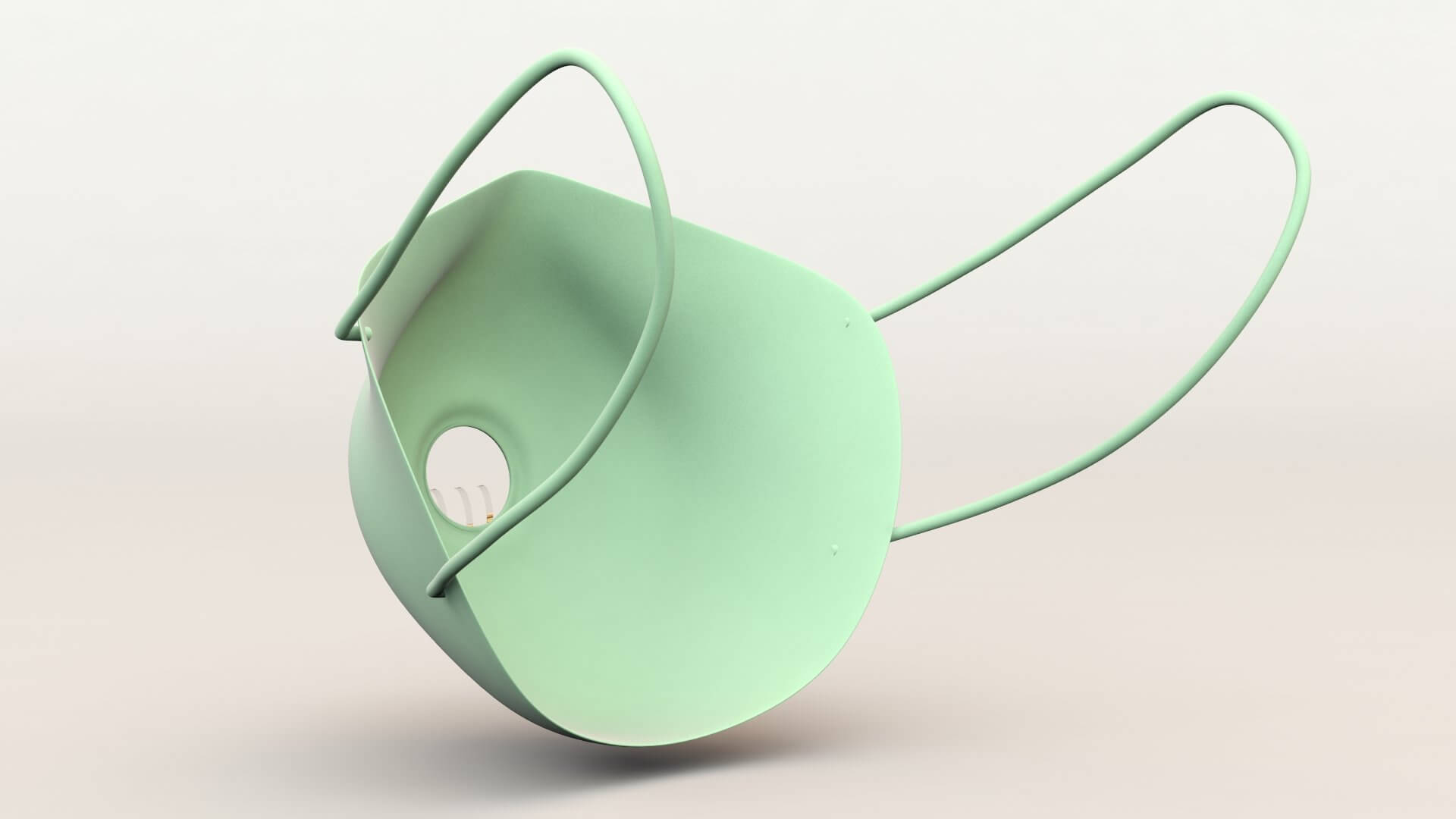 Surgical Mask - 3D Model by RumenD