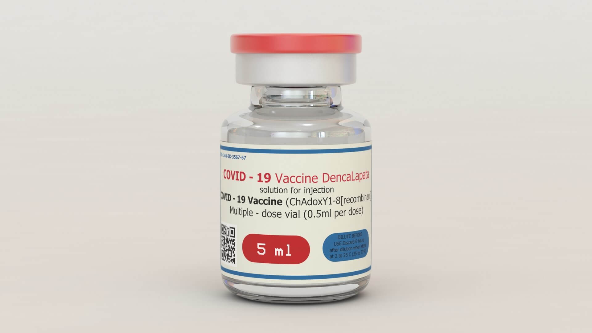 Vial 5ml - 3D Model by RumenD