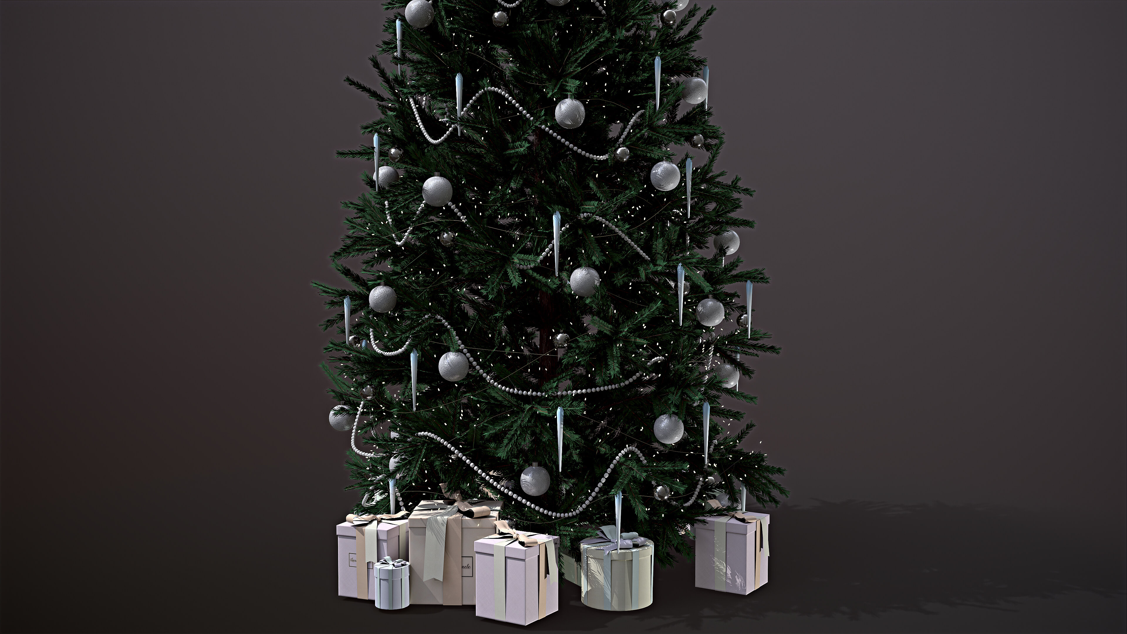 Christmas Tree - 3D Model by Ruslan Malovsky