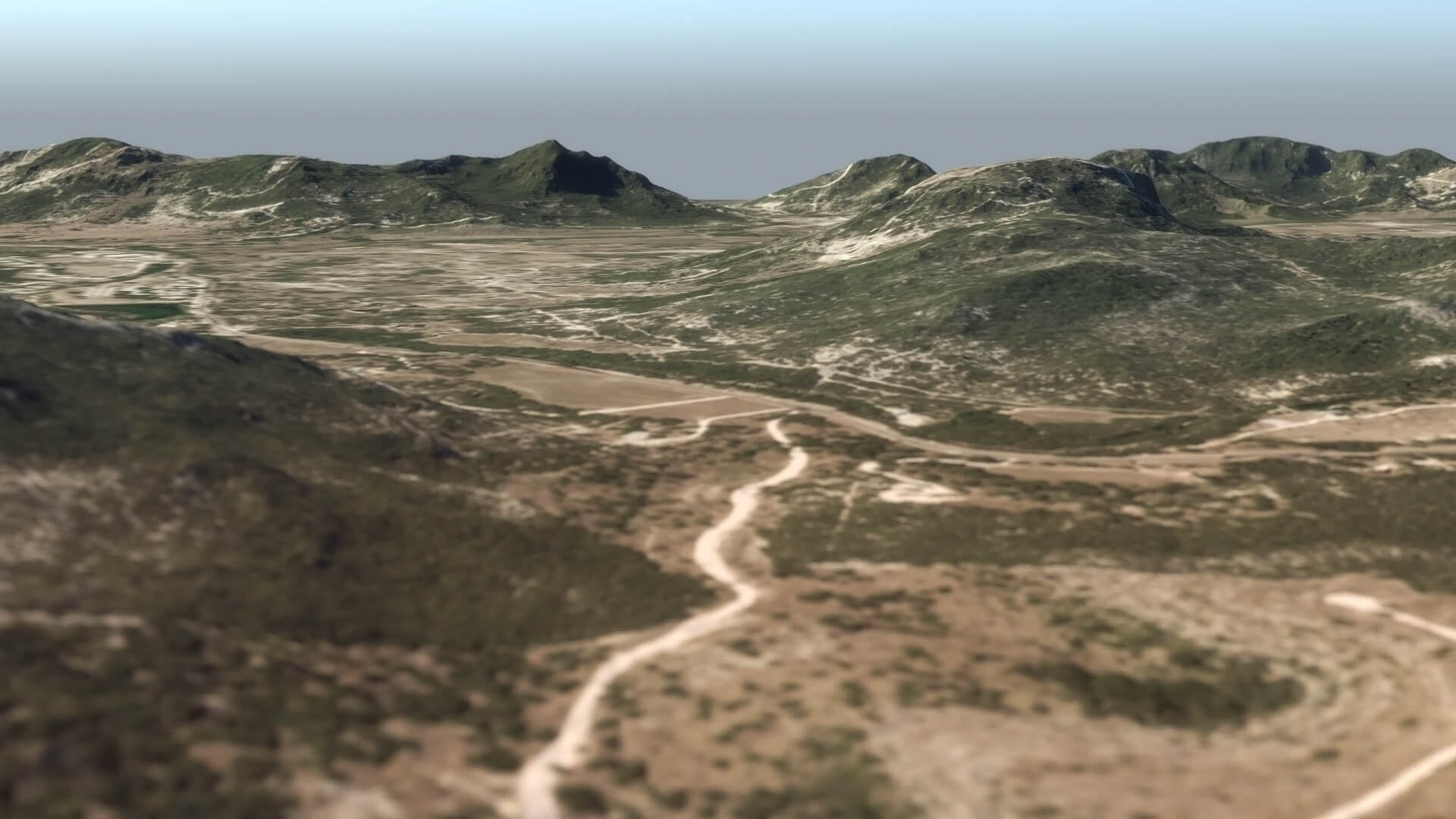 Large Terrain - 3D Model by ruslans3d