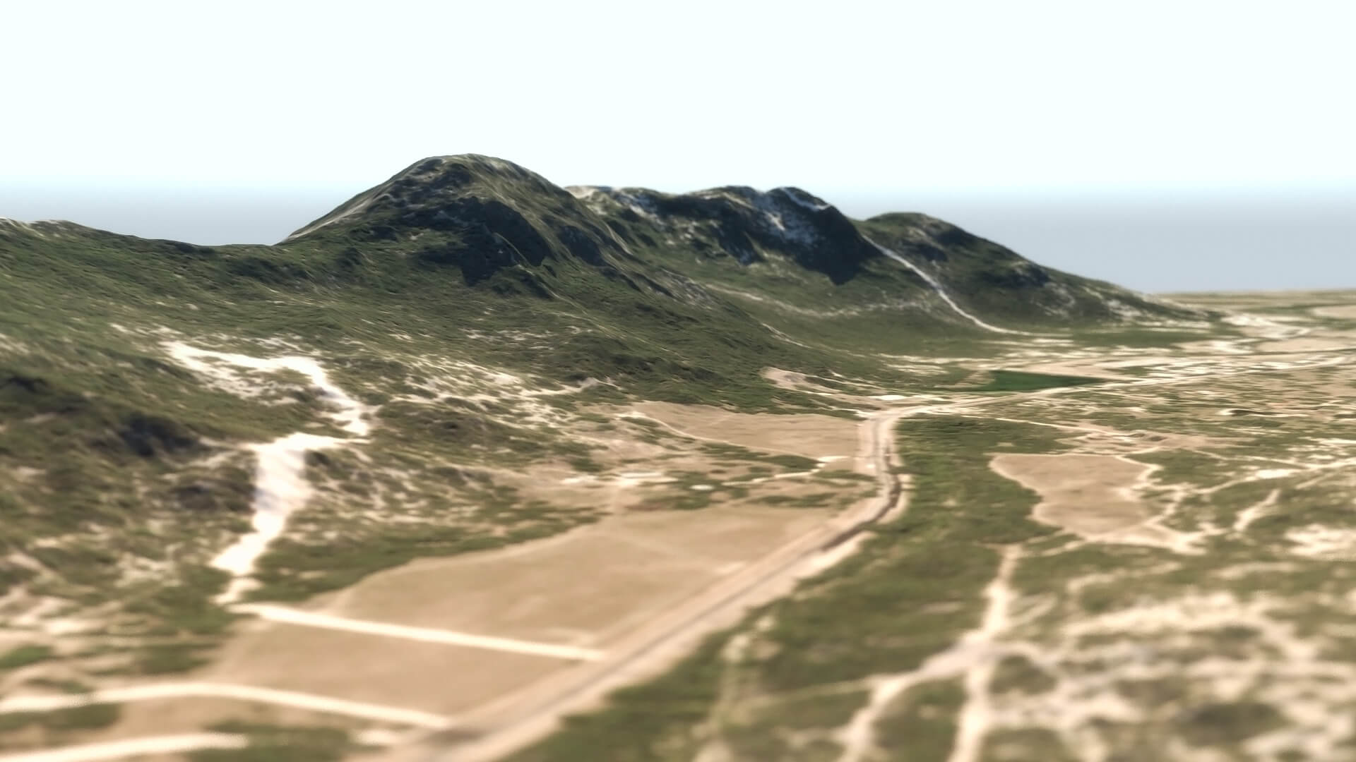 Large Terrain - 3D Model by ruslans3d