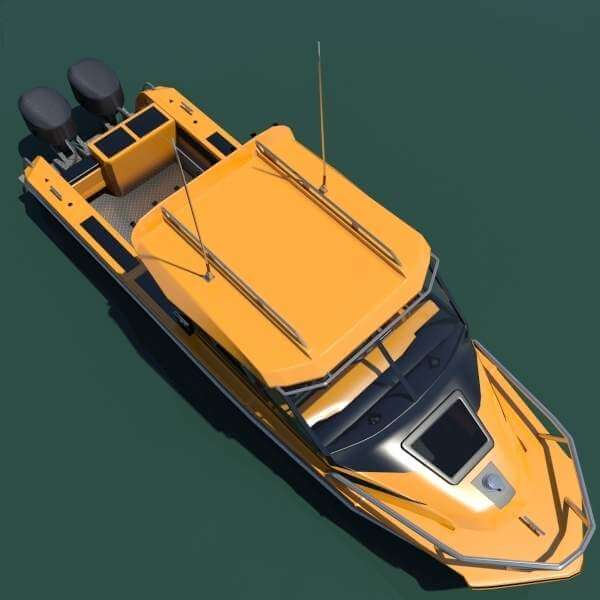 Stabicraft 2100 Boat - 3D Model by ryanknope