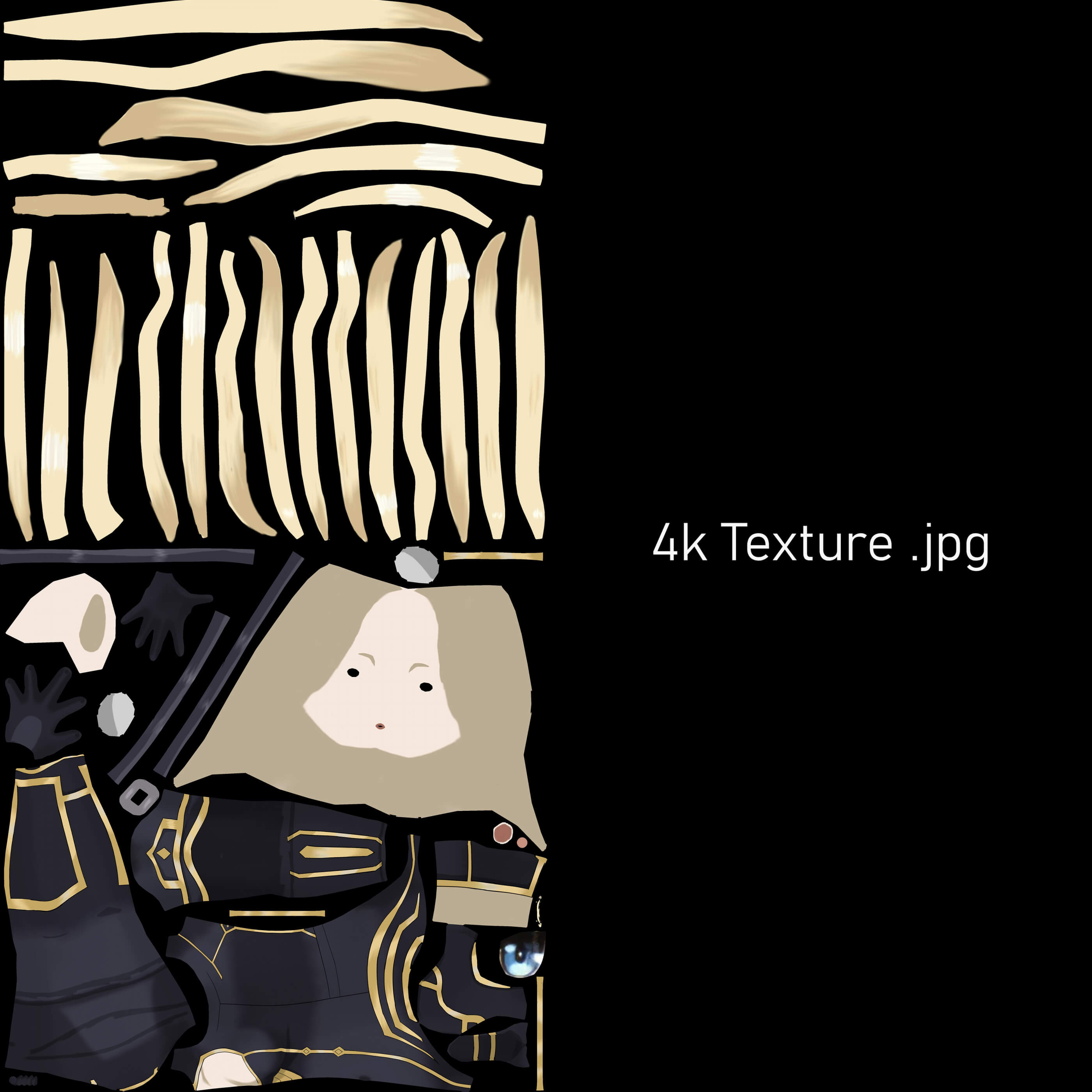 Alpha - The Eminence in Shadow 3D Model by RYANMAICOL