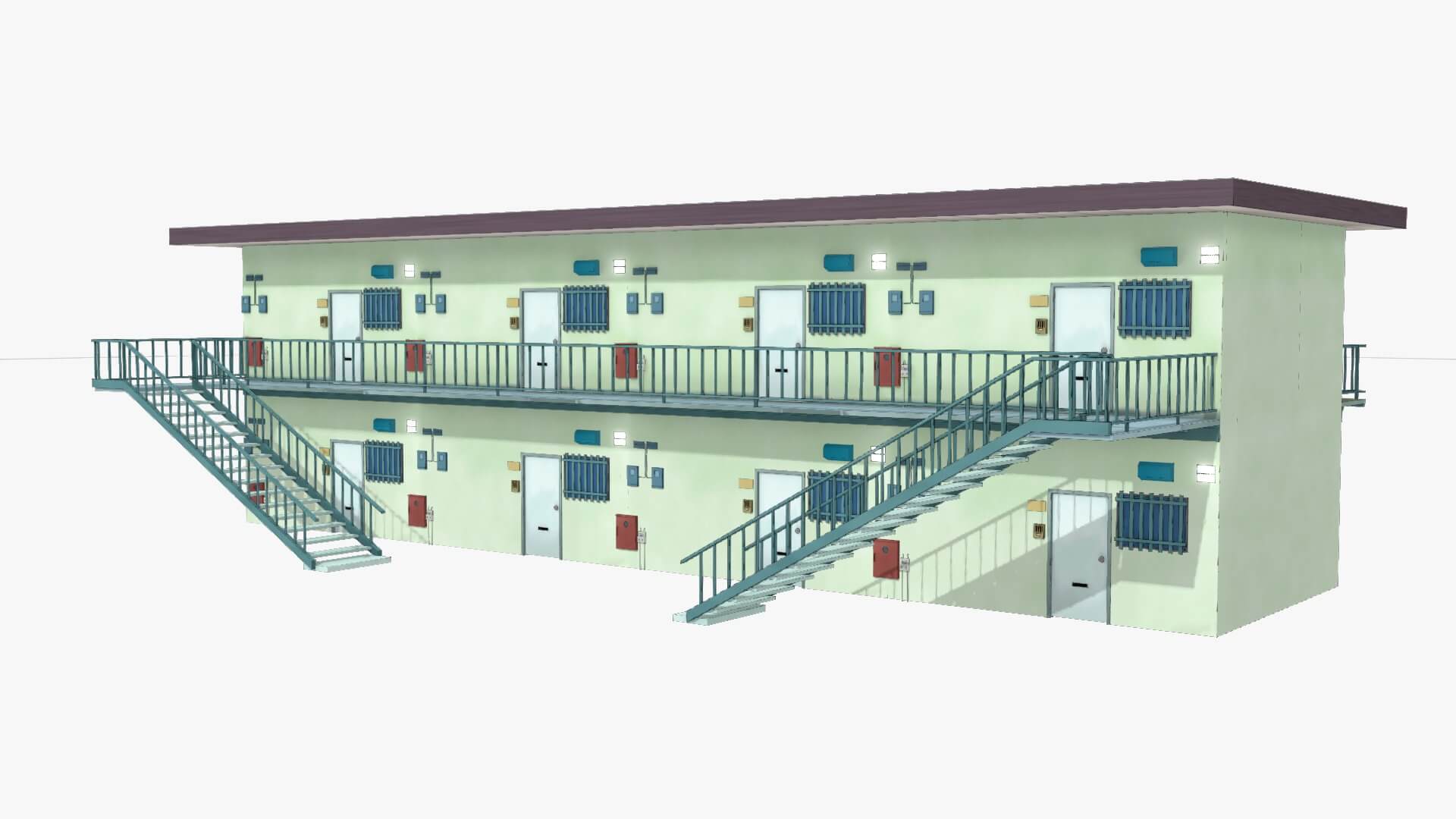 Anime Apartment Tokyo - 3D Model by RYANMAICOL