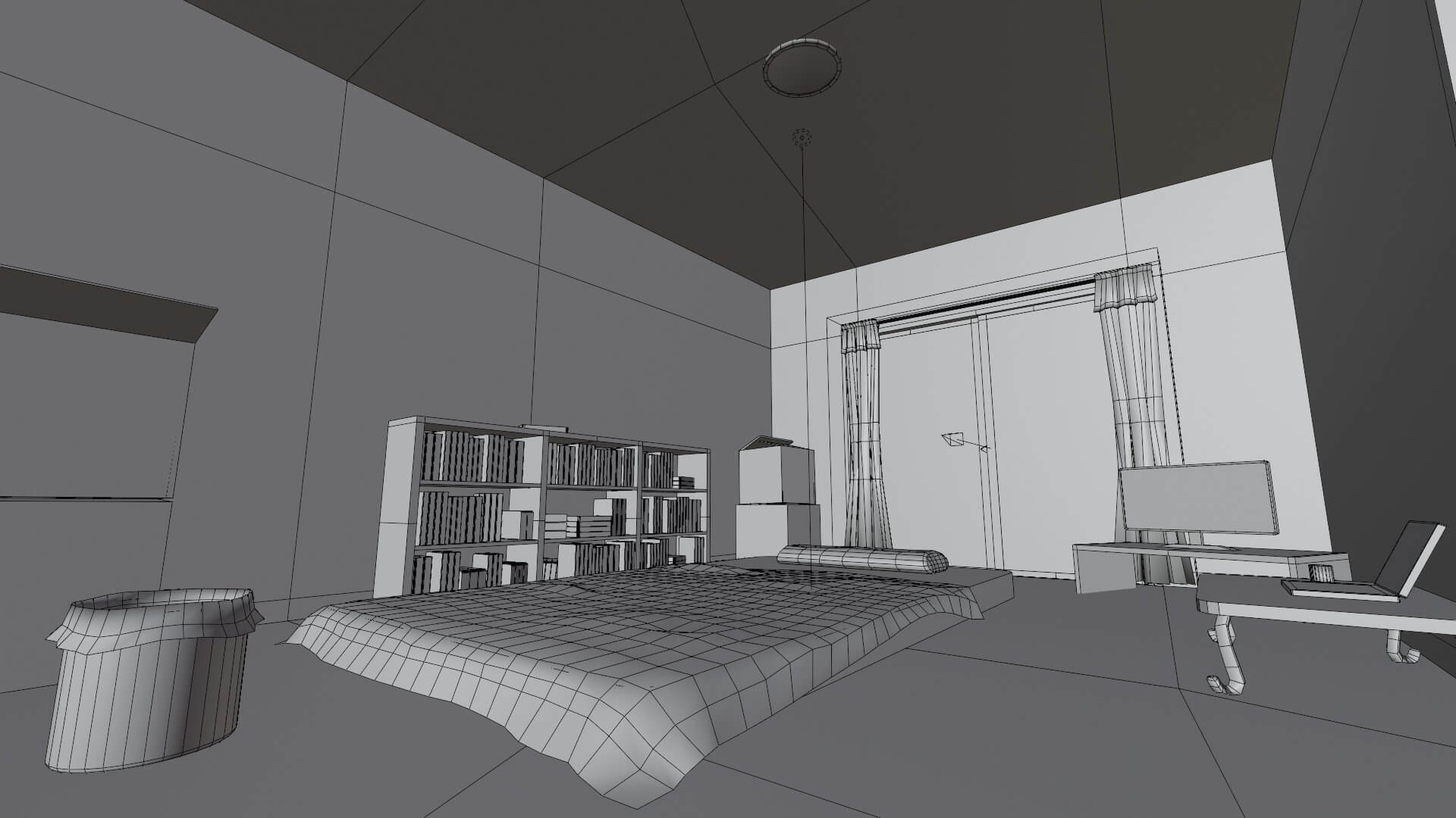 Anime Apartment Tokyo - 3D Model by RYANMAICOL