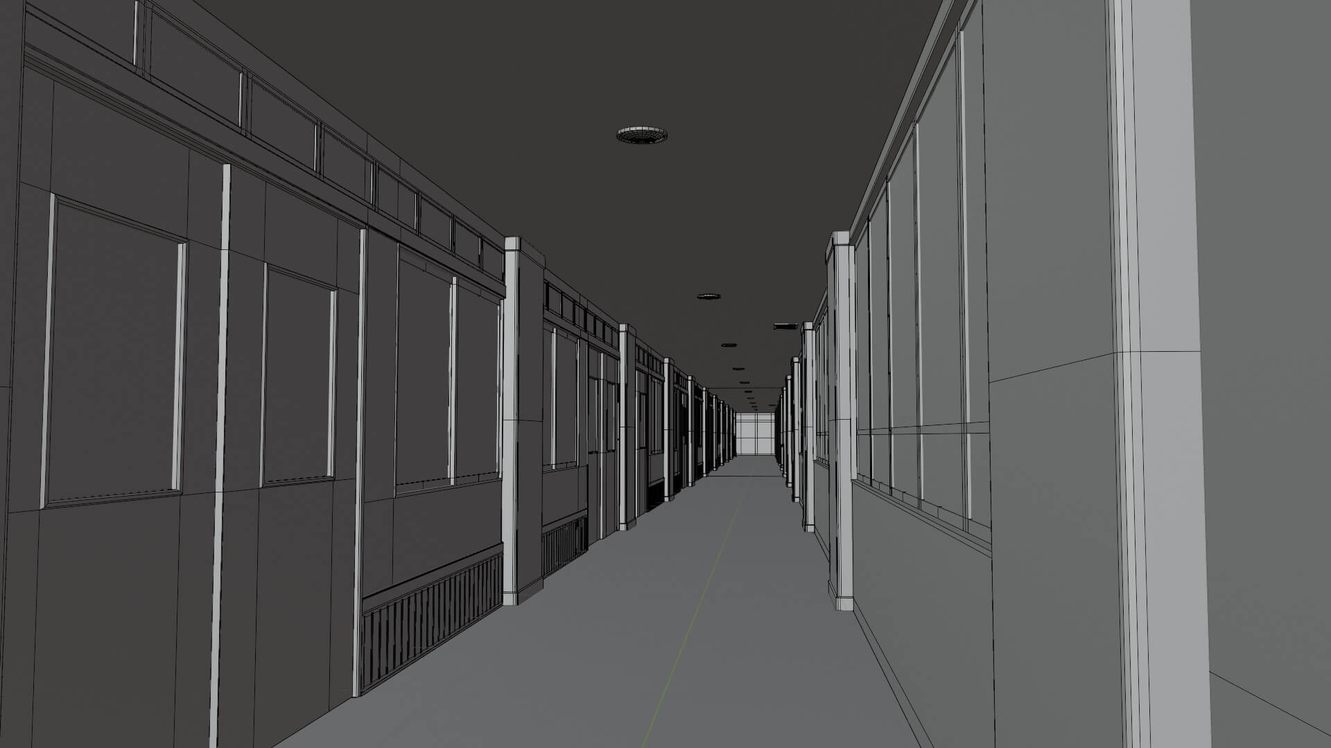 Anime Corridor - 3D Model by RYANMAICOL