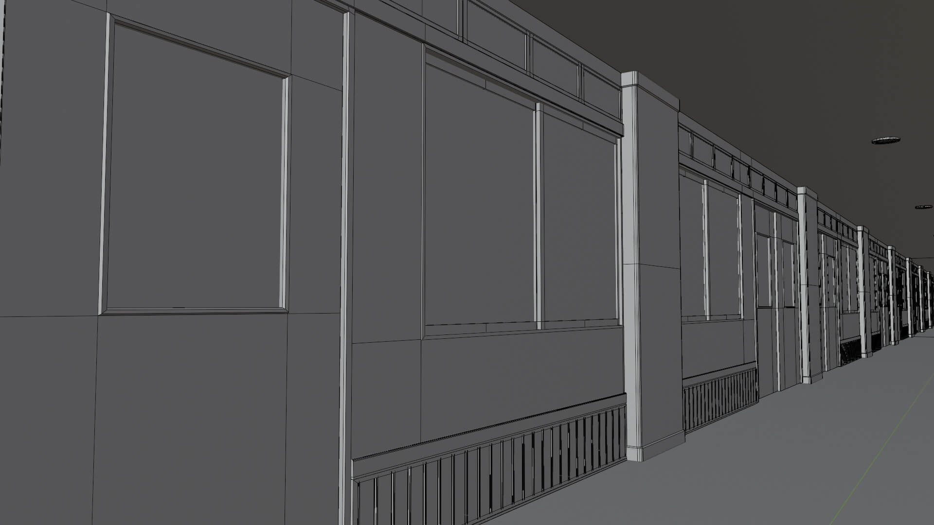 Anime Corridor - 3D Model by RYANMAICOL