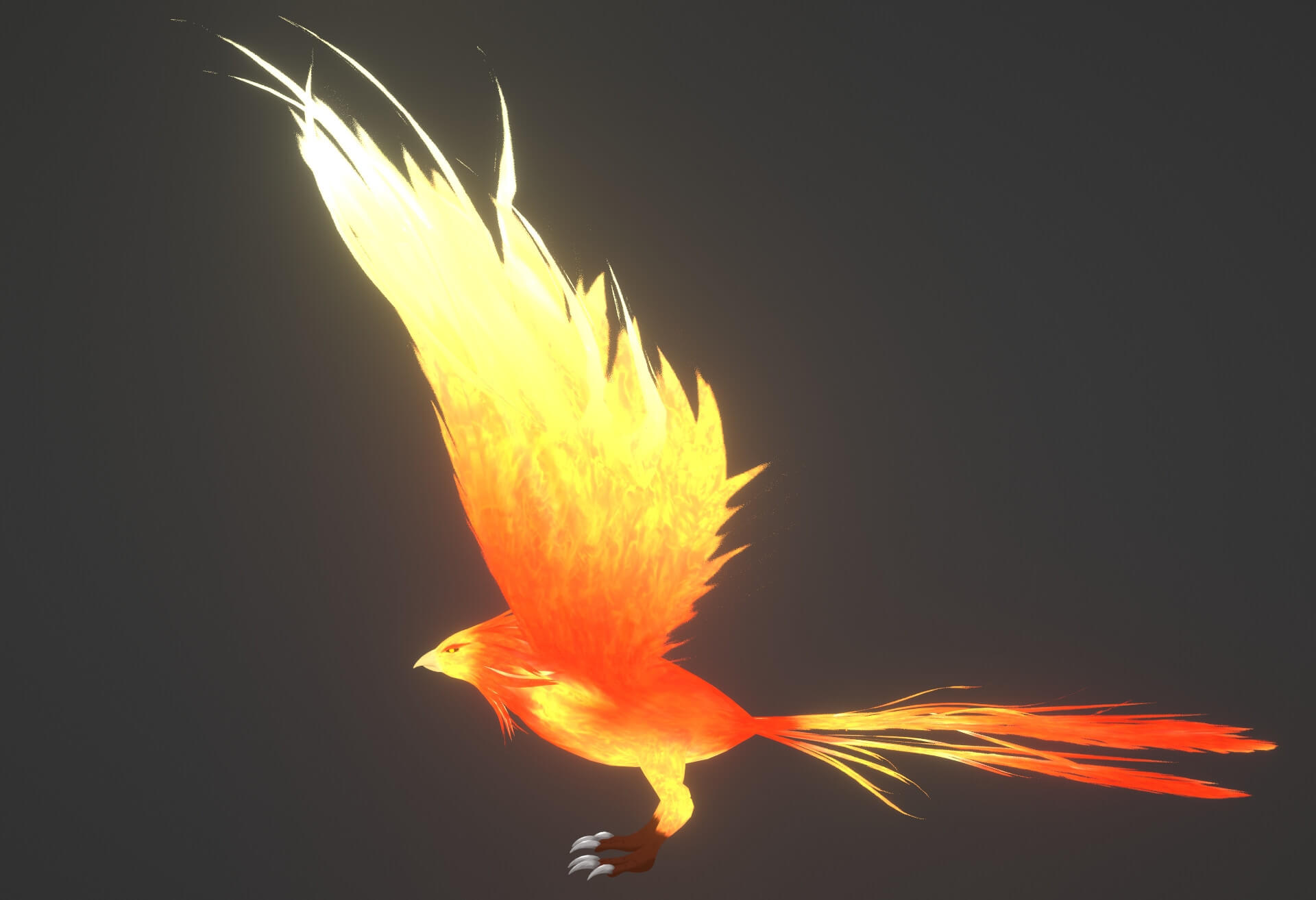 Anime Phoenix - 3D Model by RYANMAICOL