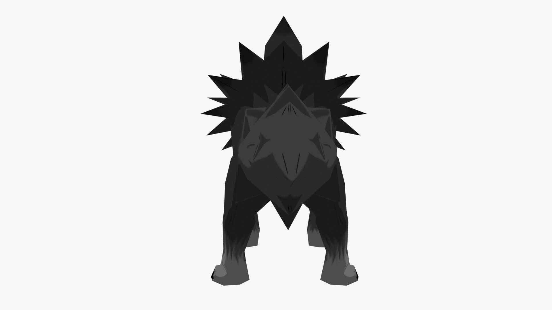 Anime Wolf - 3D Model by RYANMAICOL