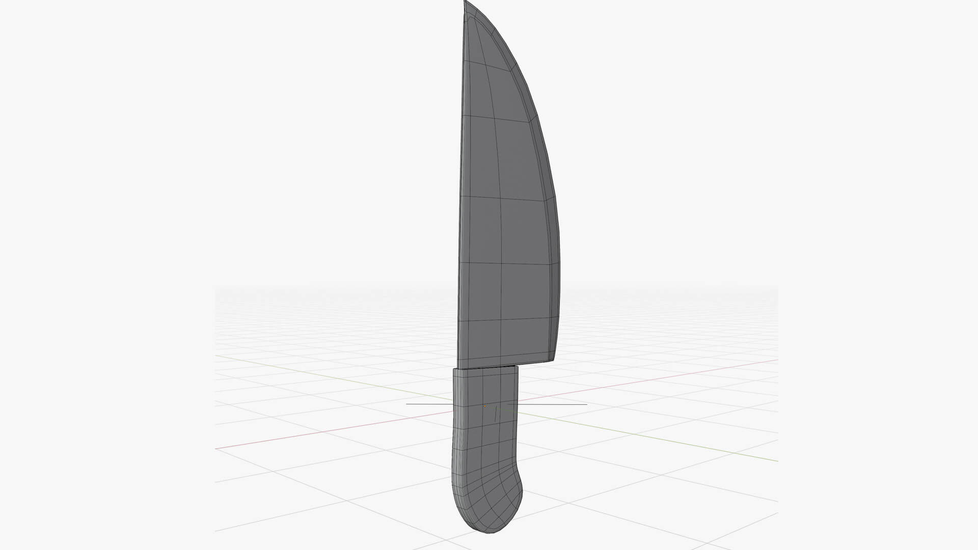 Cartoon Kitchen Knife - 3D Model by RYANMAICOL