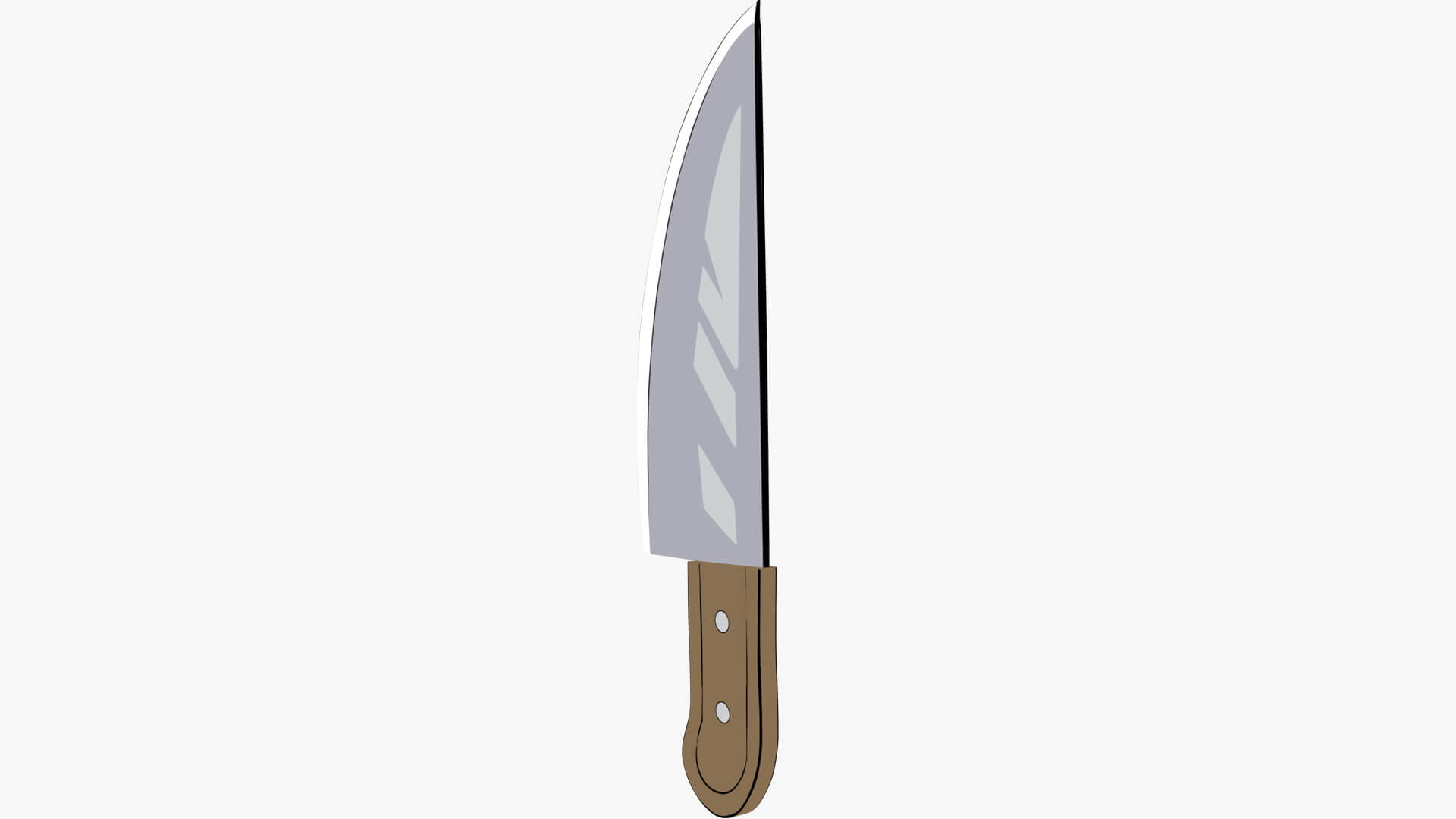 Cartoon Chef Knife