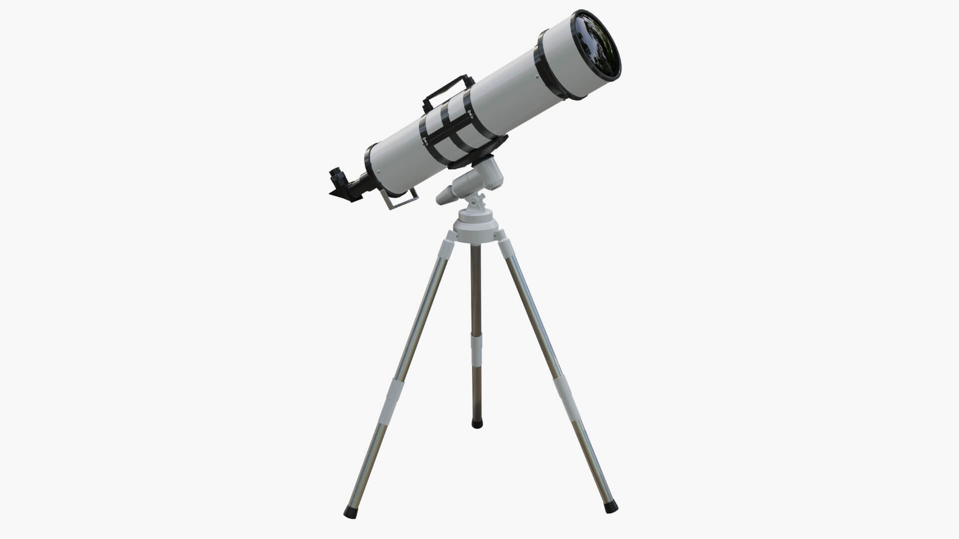 Cartoon Telescope - 3D Model by RYANMAICOL