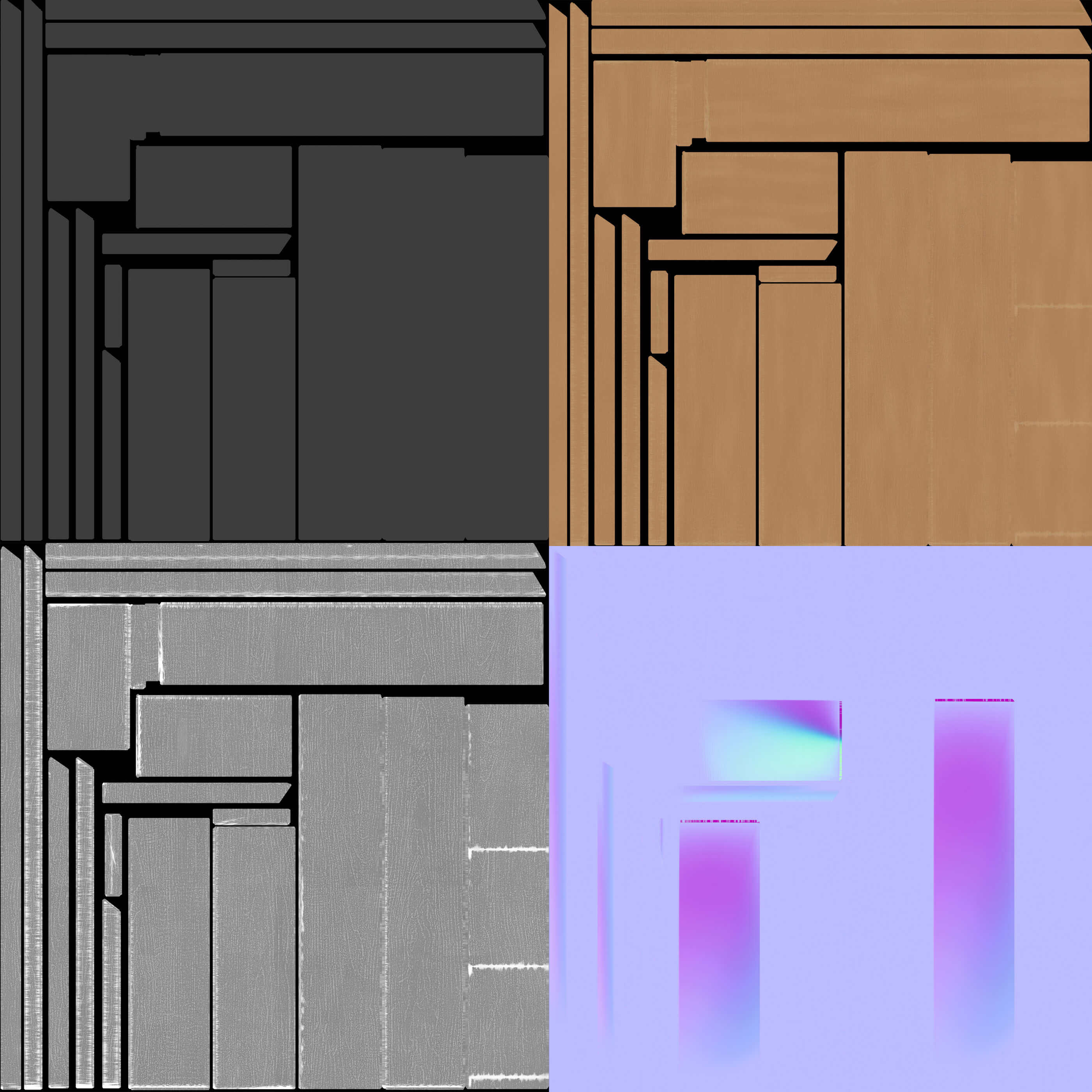 Cartoon Wall Shelf With Books - 3D Model by RYANMAICOL