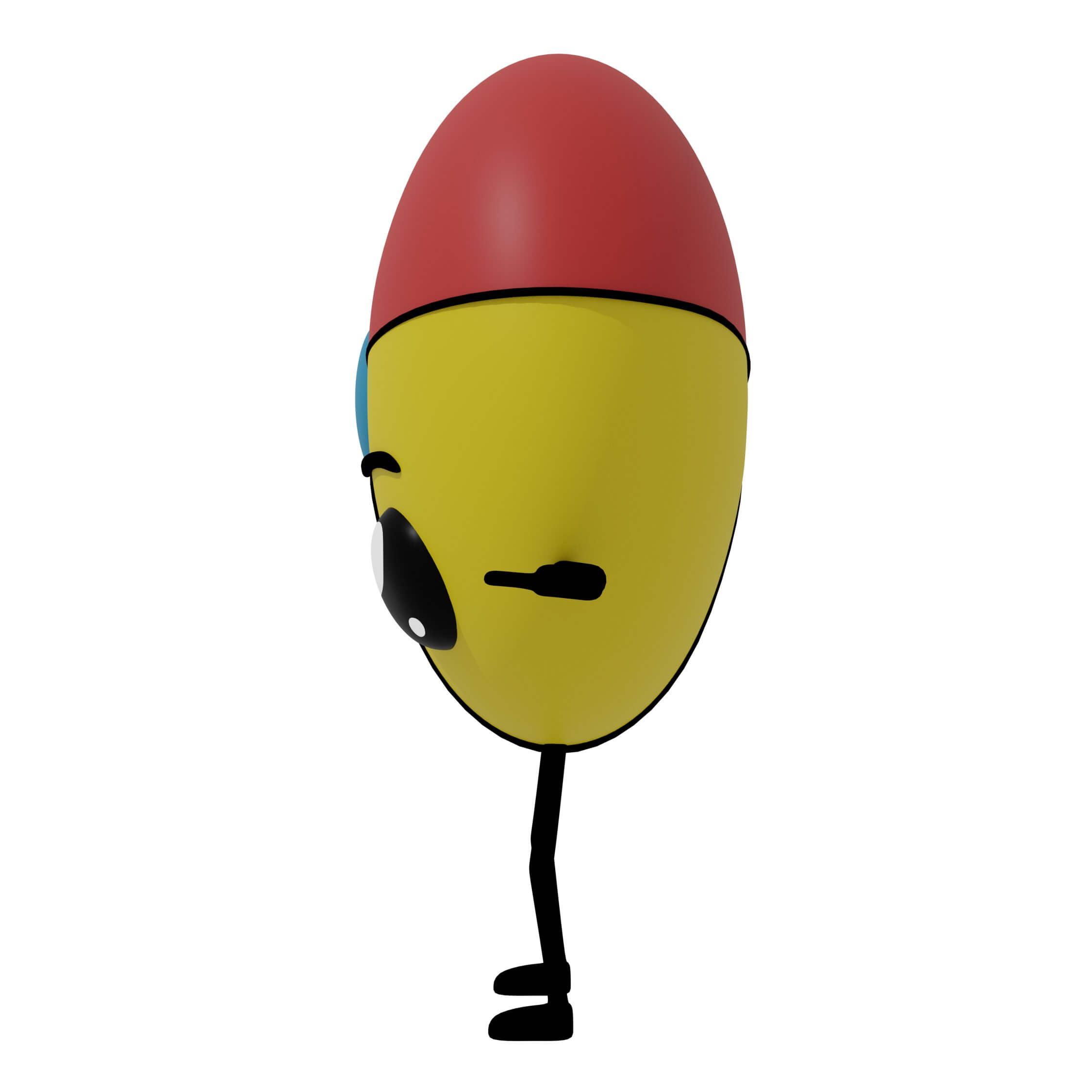 Chrome Character - 3D Model by RYANMAICOL