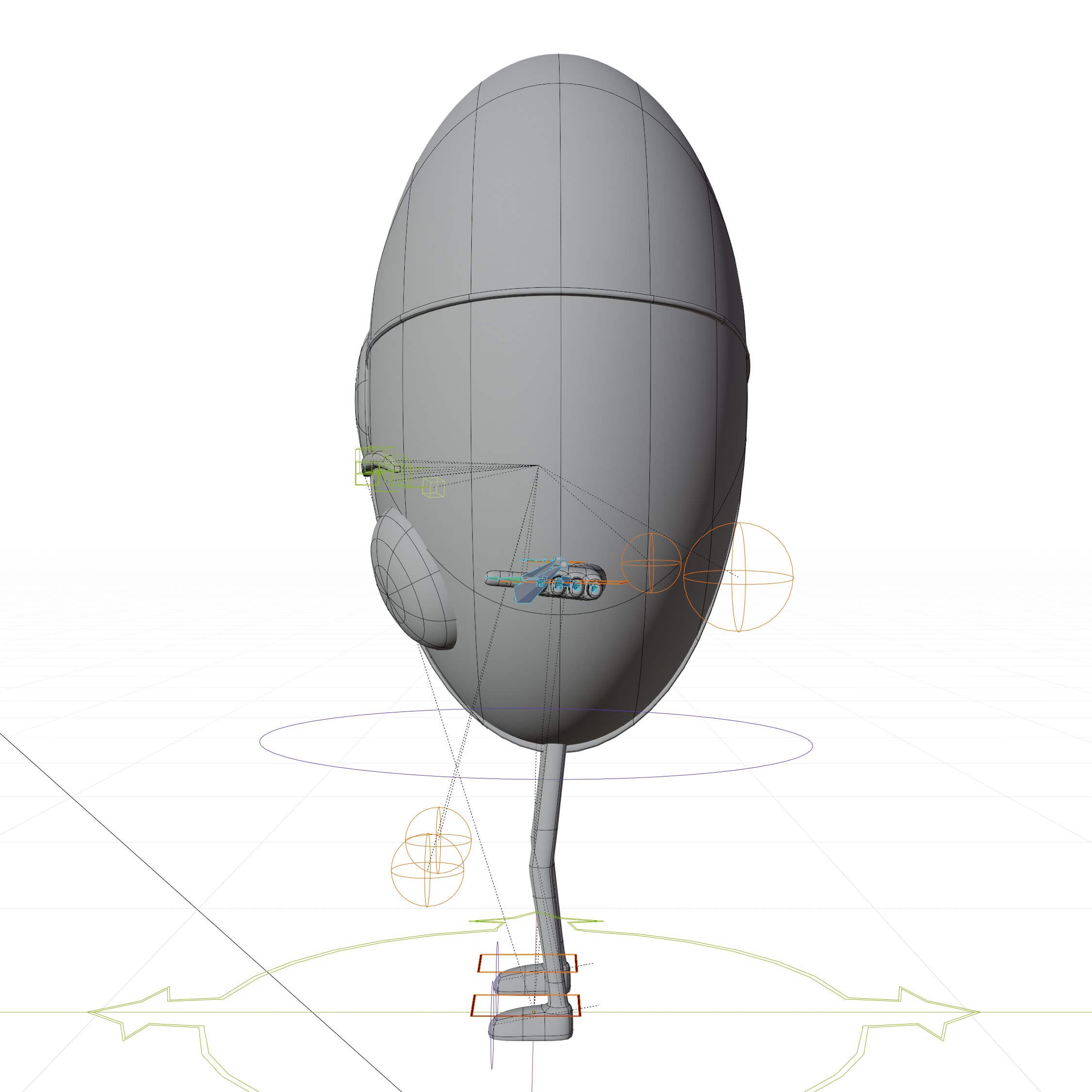 Chrome Character - 3D Model by RYANMAICOL