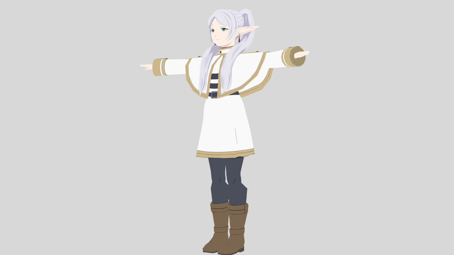 Character Frieren - 3D Model by RYANMAICOL