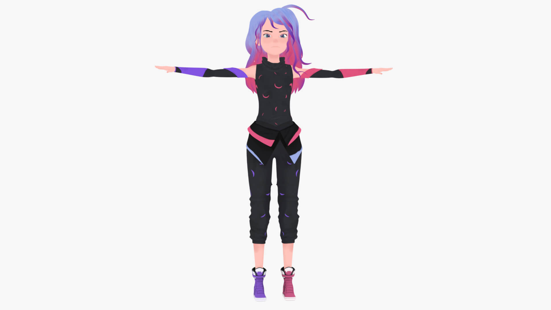 Character Girl 3d Model By Ryanmaicol 