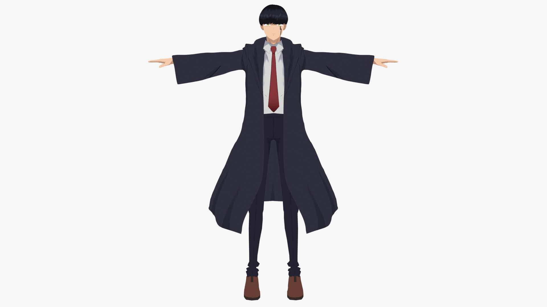 Character Mash - Mashle 3D Model by RYANMAICOL