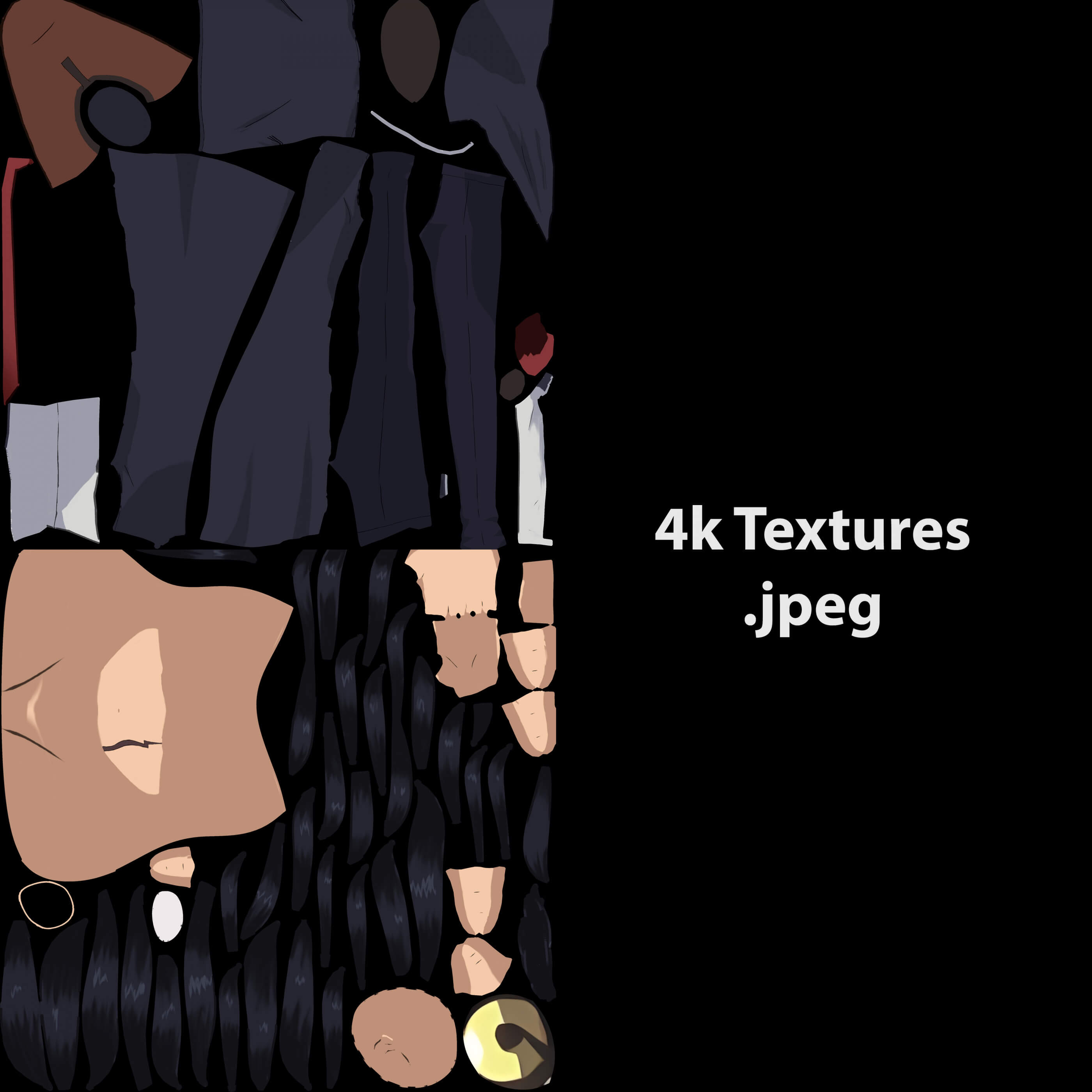 Character Mash - Mashle 3D Model by RYANMAICOL