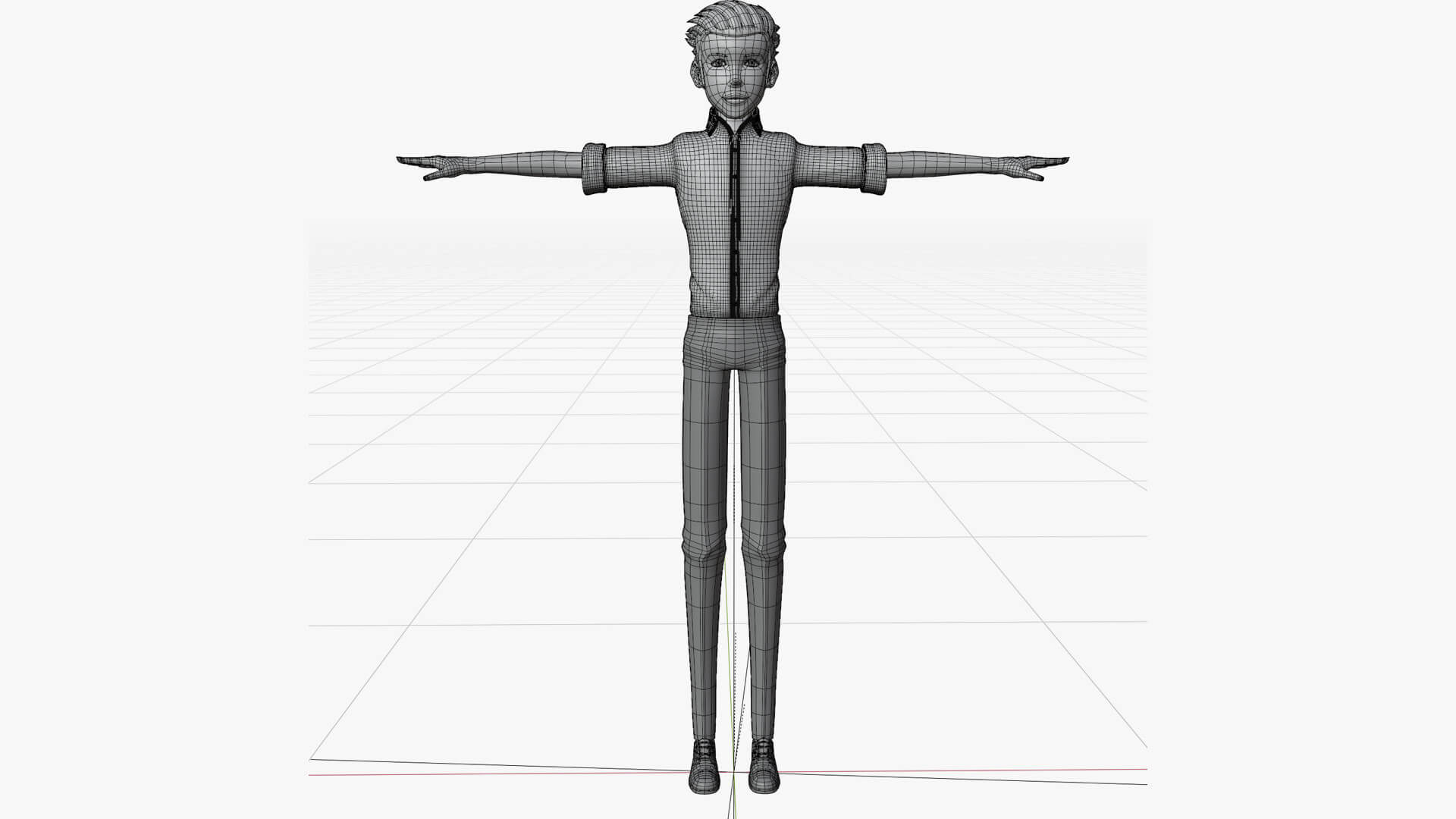 Male Character - 3D Model by RYANMAICOL