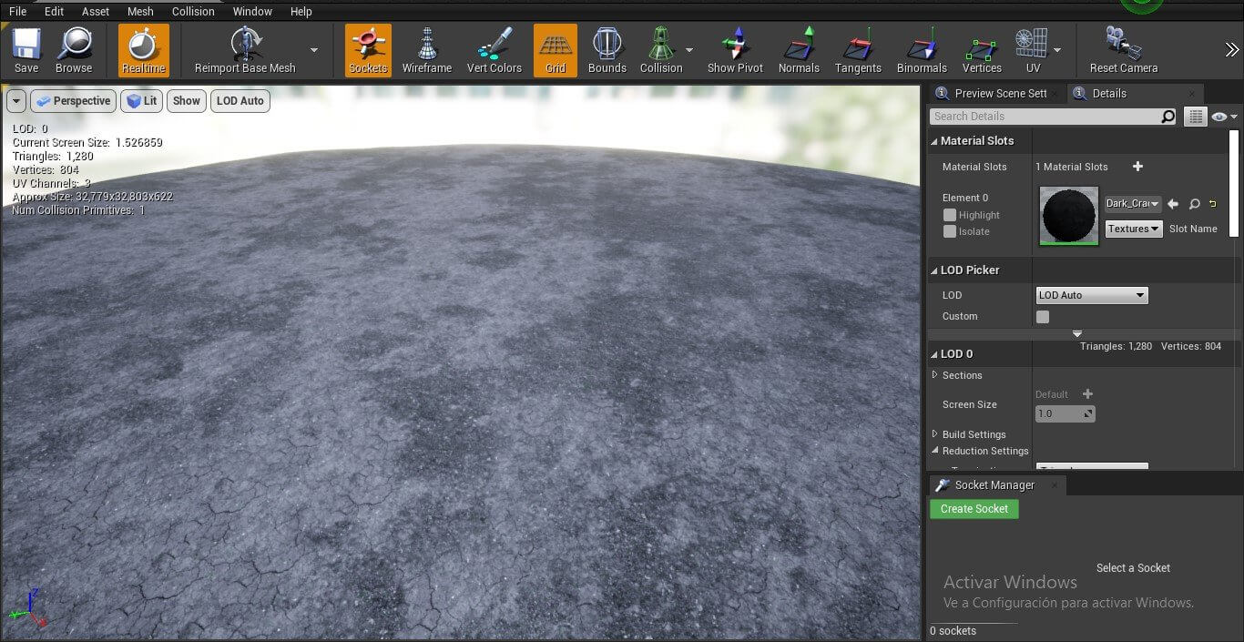 Dark Ground for Unreal Engine 4 - 3D Model by RYANMAICOL