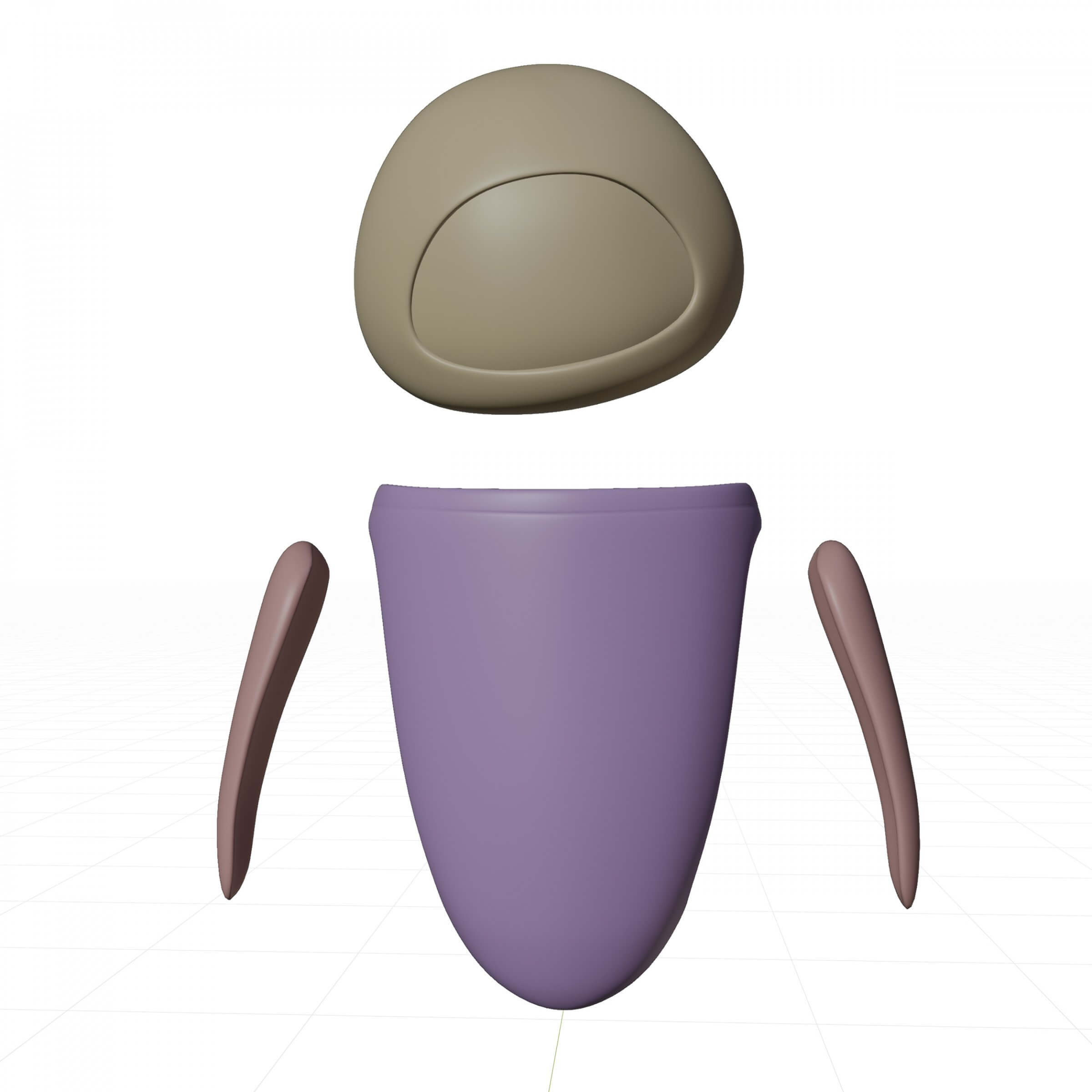 Eva from Wall-E 3D Model by RYANMAICOL