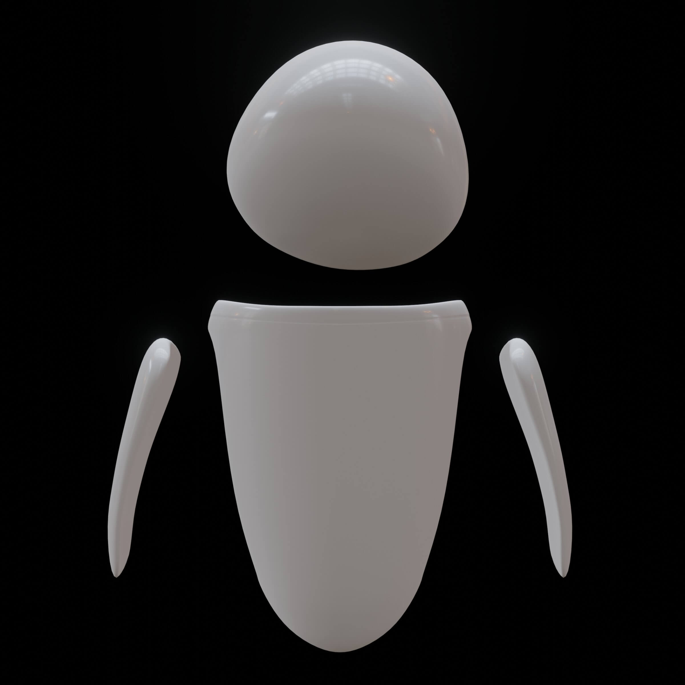 Eva from Wall-E 3D Model by RYANMAICOL
