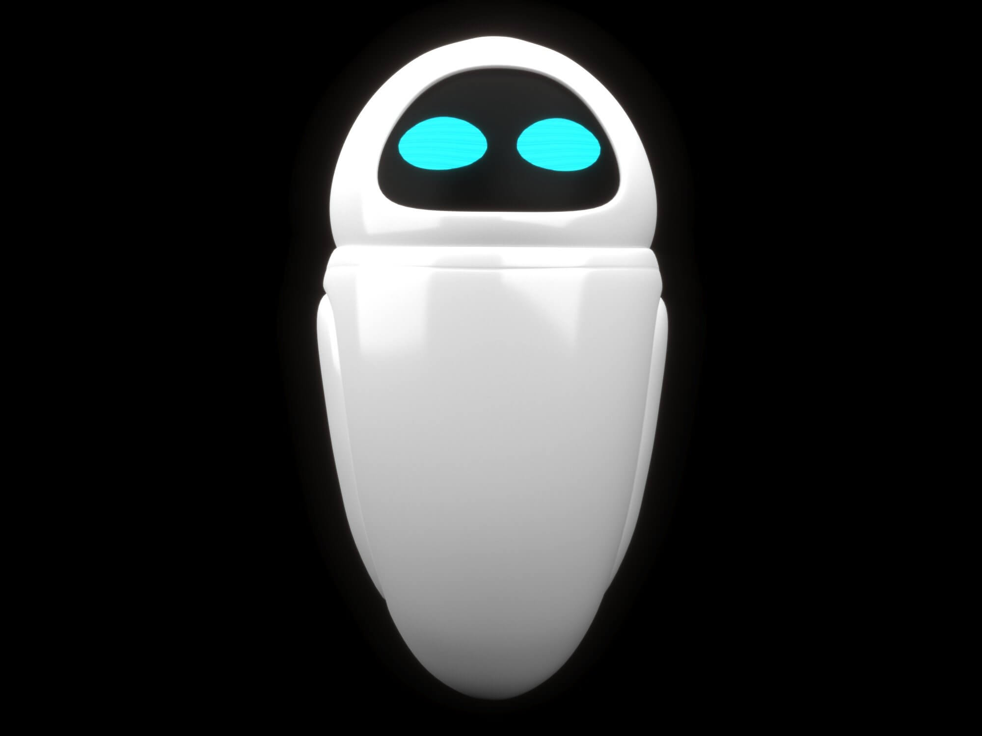 Eva from Wall-E 3D Model by RYANMAICOL