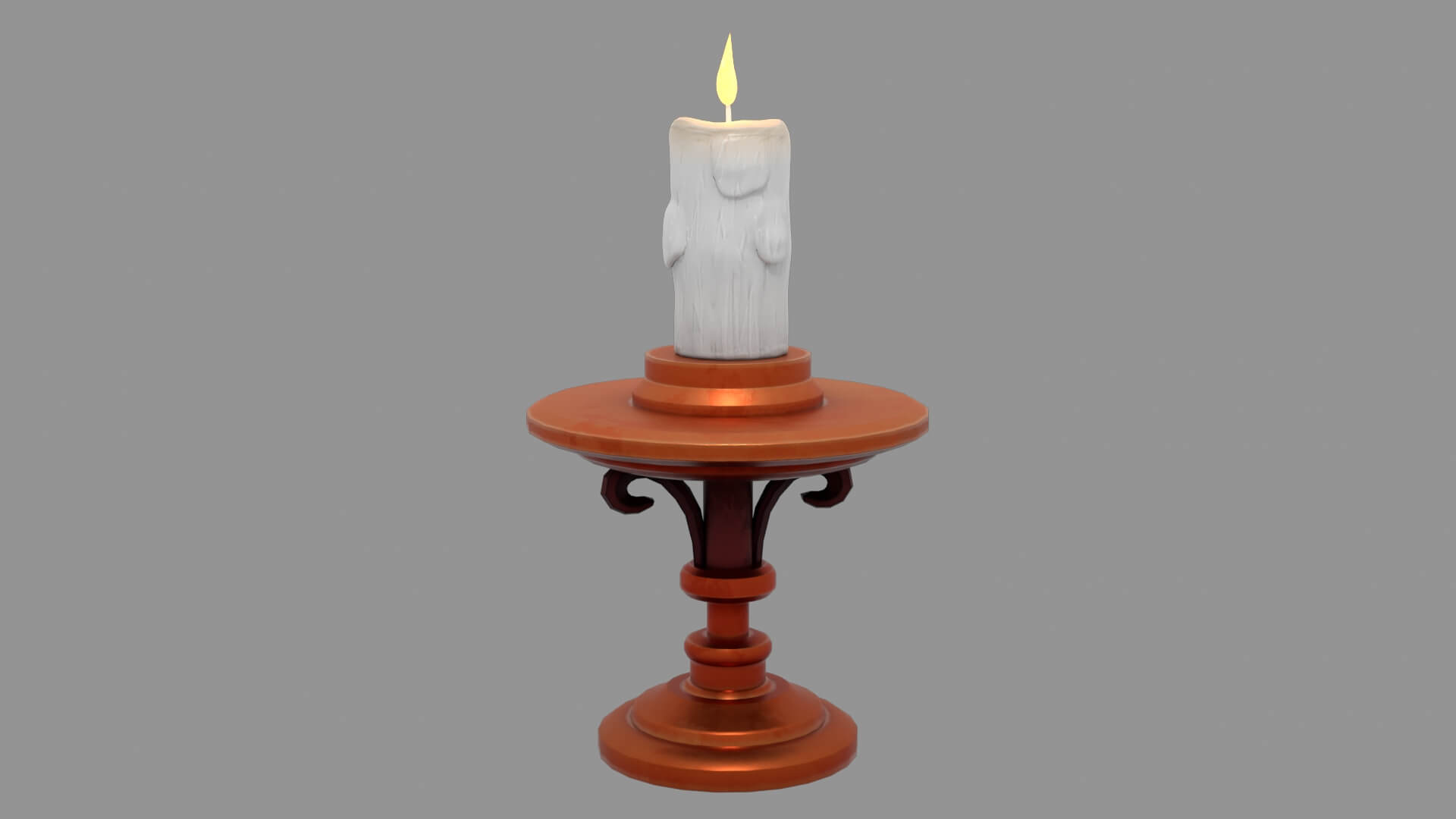 Fantasy Stylized Halloween Lamp - 3D Model by RYANMAICOL