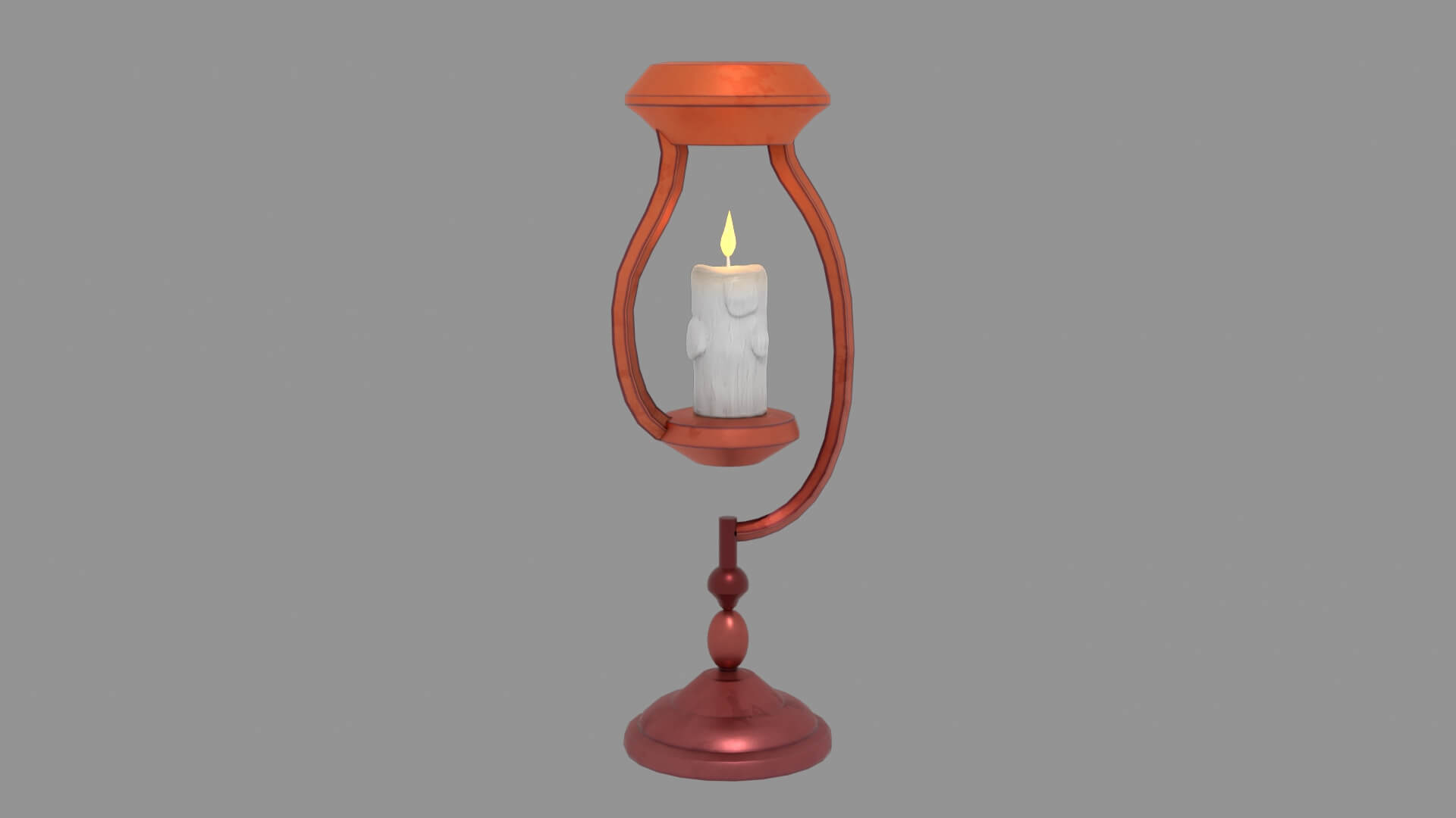 Fantasy Stylized Halloween Lamp - 3D Model by RYANMAICOL
