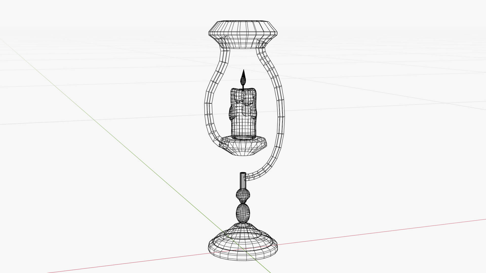 Fantasy Stylized Halloween Lamp - 3D Model by RYANMAICOL