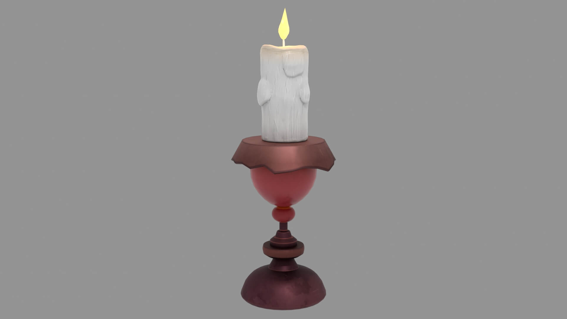 Fantasy Stylized Halloween Lamp - 3D Model by RYANMAICOL
