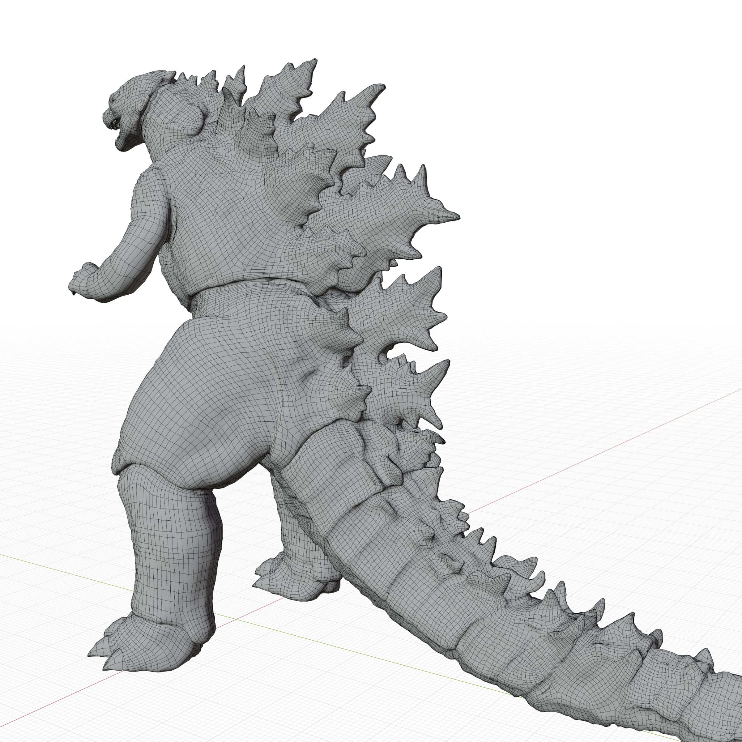 Godzilla - 3D Model by RYANMAICOL