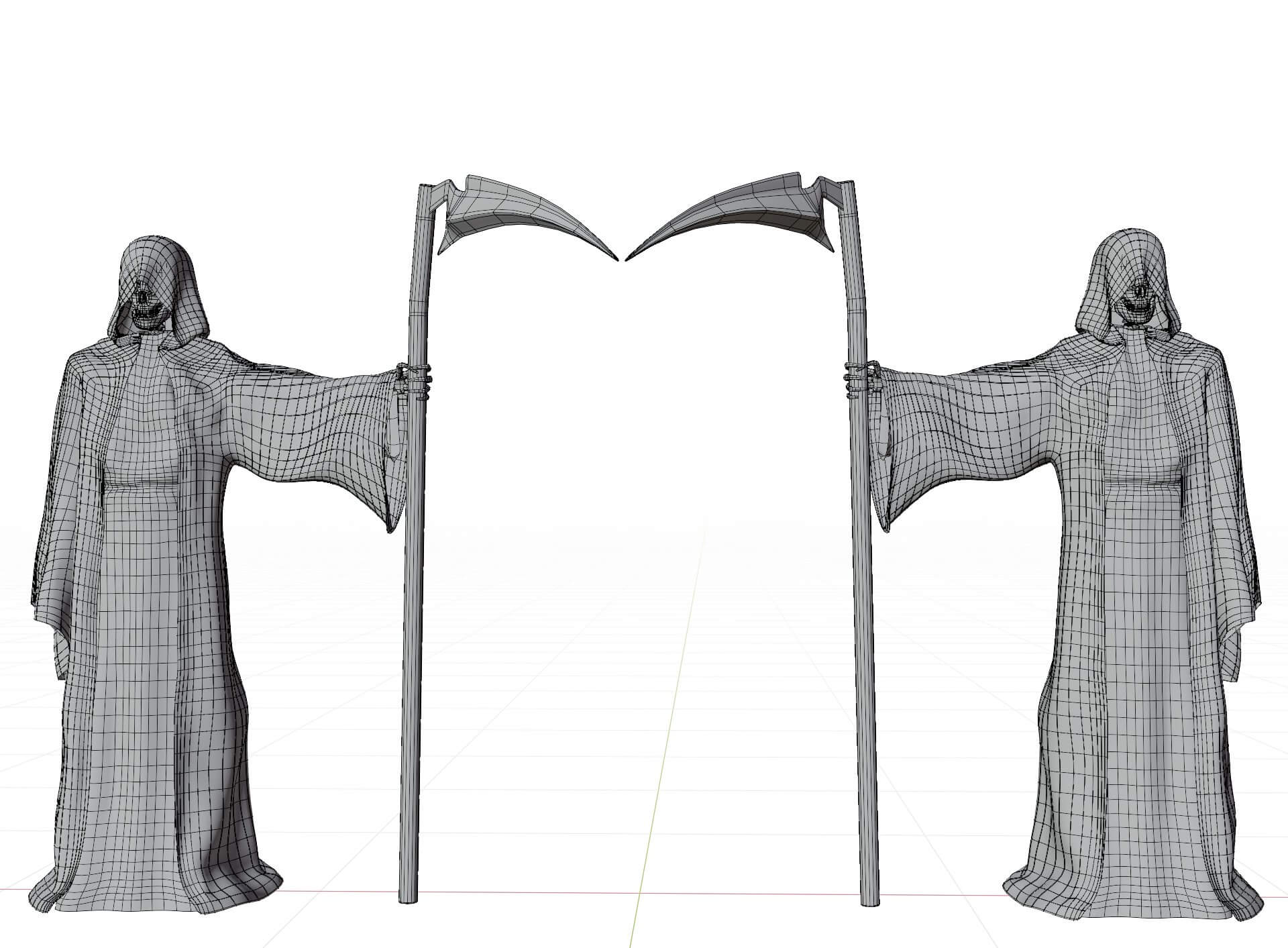 Grim Reaper - 3D Model by RYANMAICOL