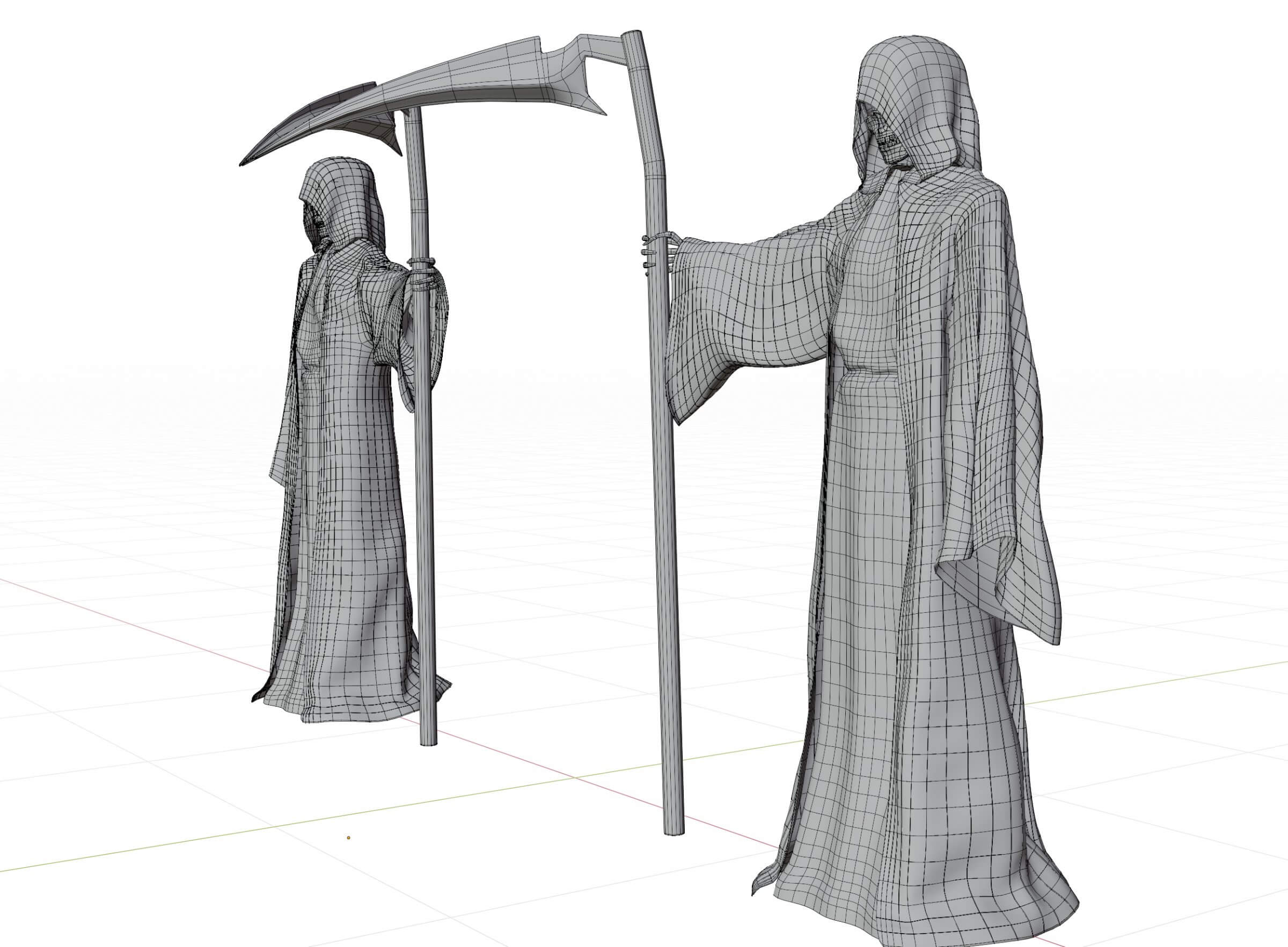 Grim Reaper - 3D Model by RYANMAICOL
