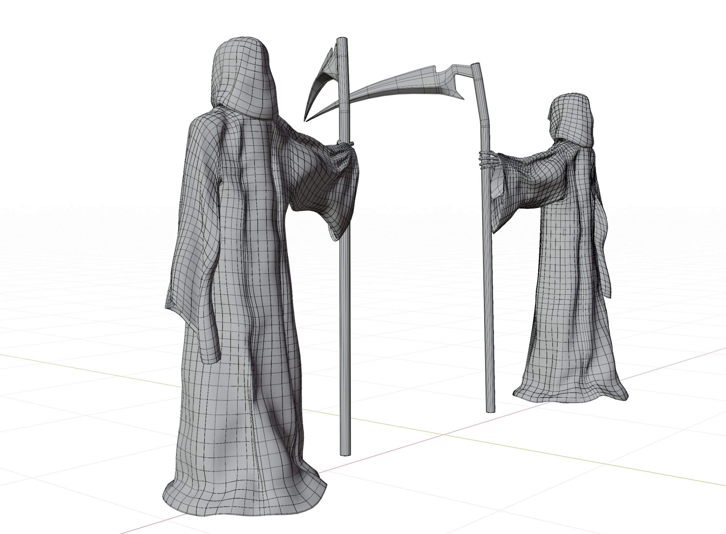 Grim Reaper - 3D Model by RYANMAICOL