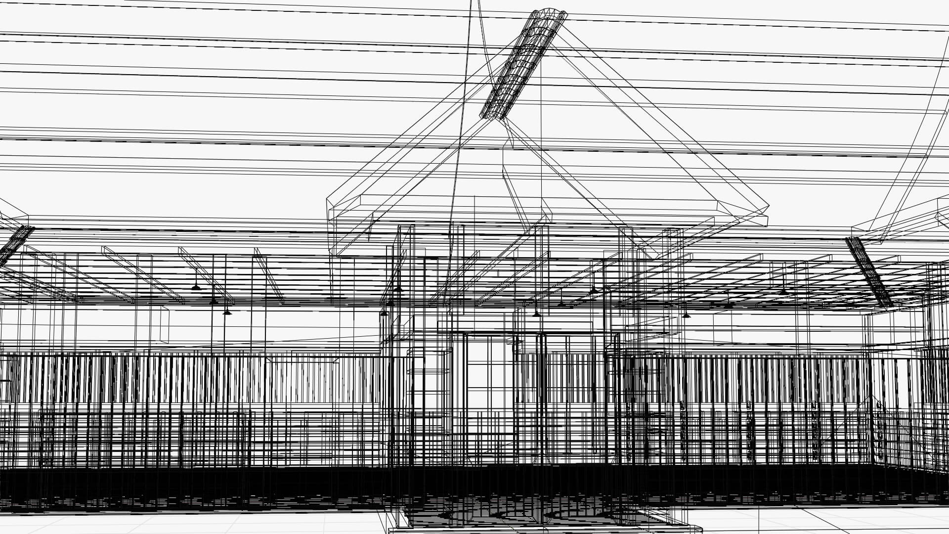 Japanese Training House - Dojo 3D Model by RYANMAICOL