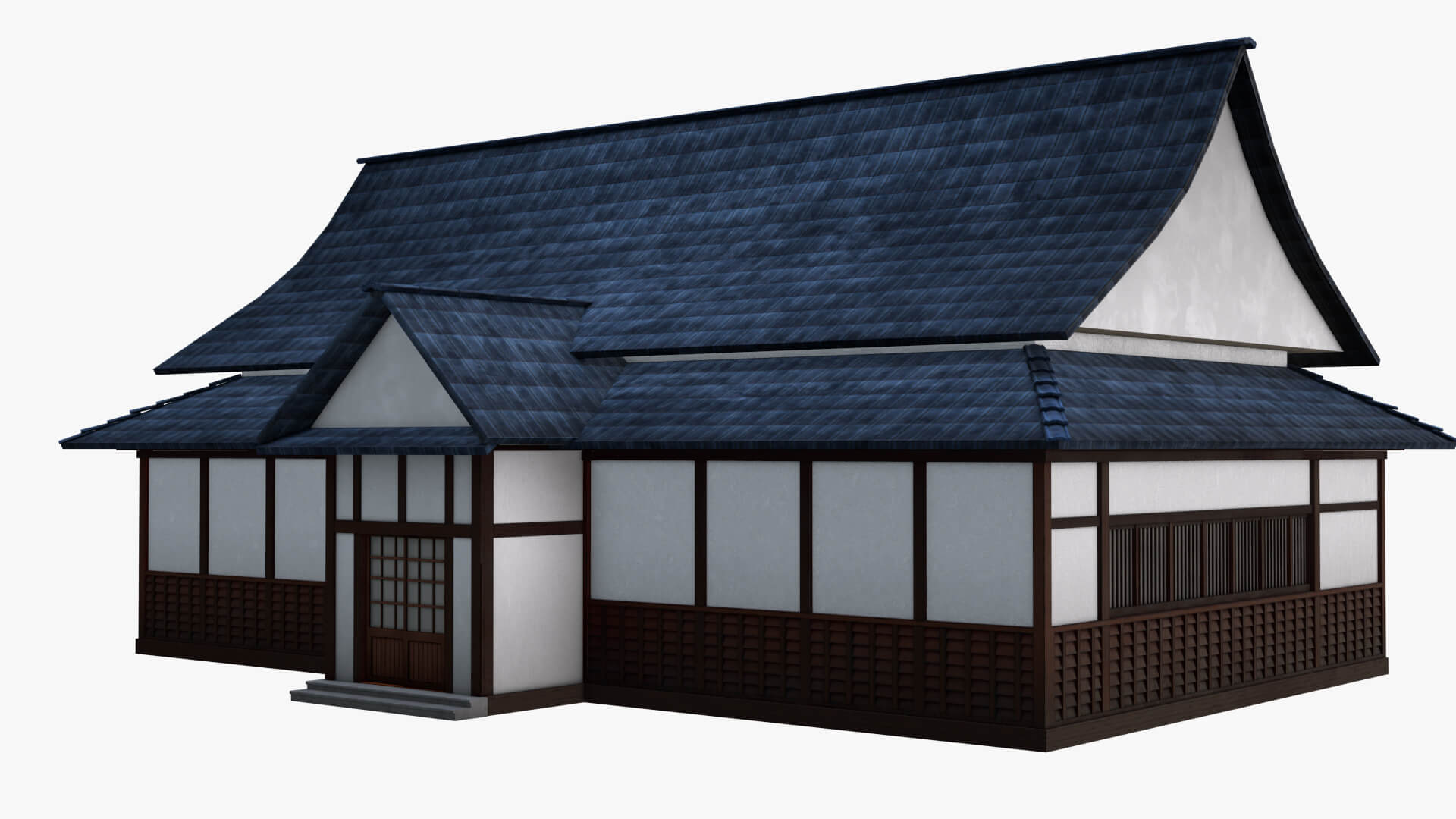 Japanese Training House - Dojo 3D Model by RYANMAICOL