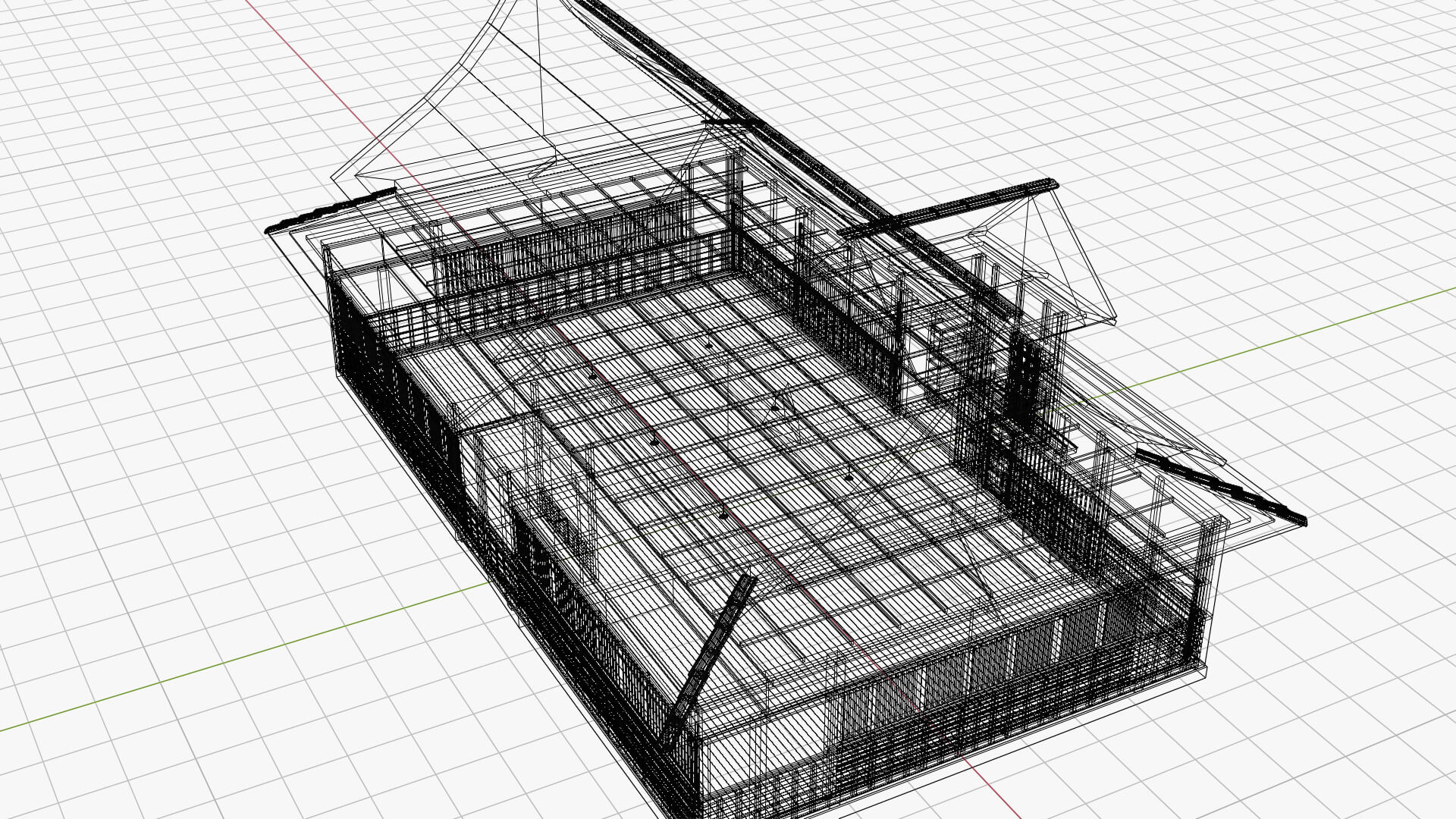 Japanese Training House - Dojo 3D Model by RYANMAICOL