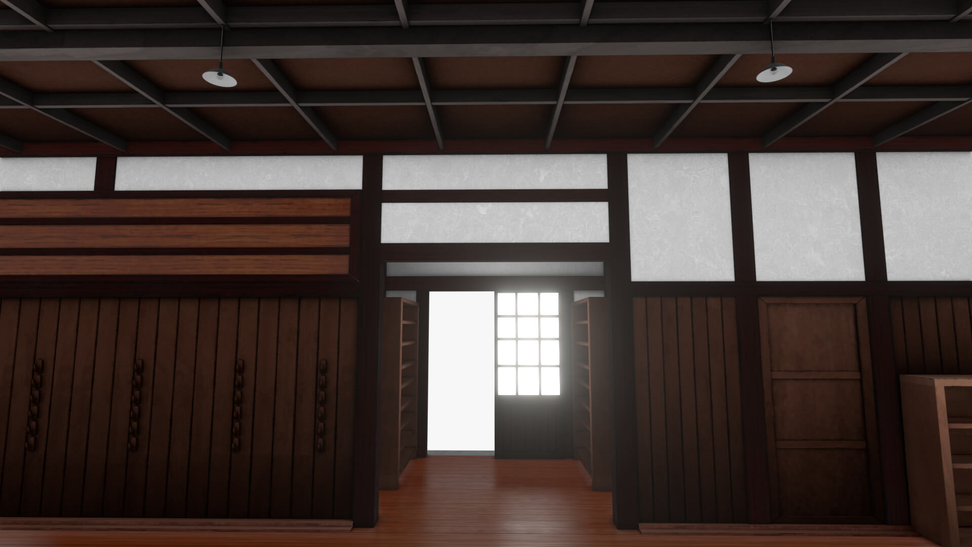 Japanese Training House - Dojo 3D Model by RYANMAICOL