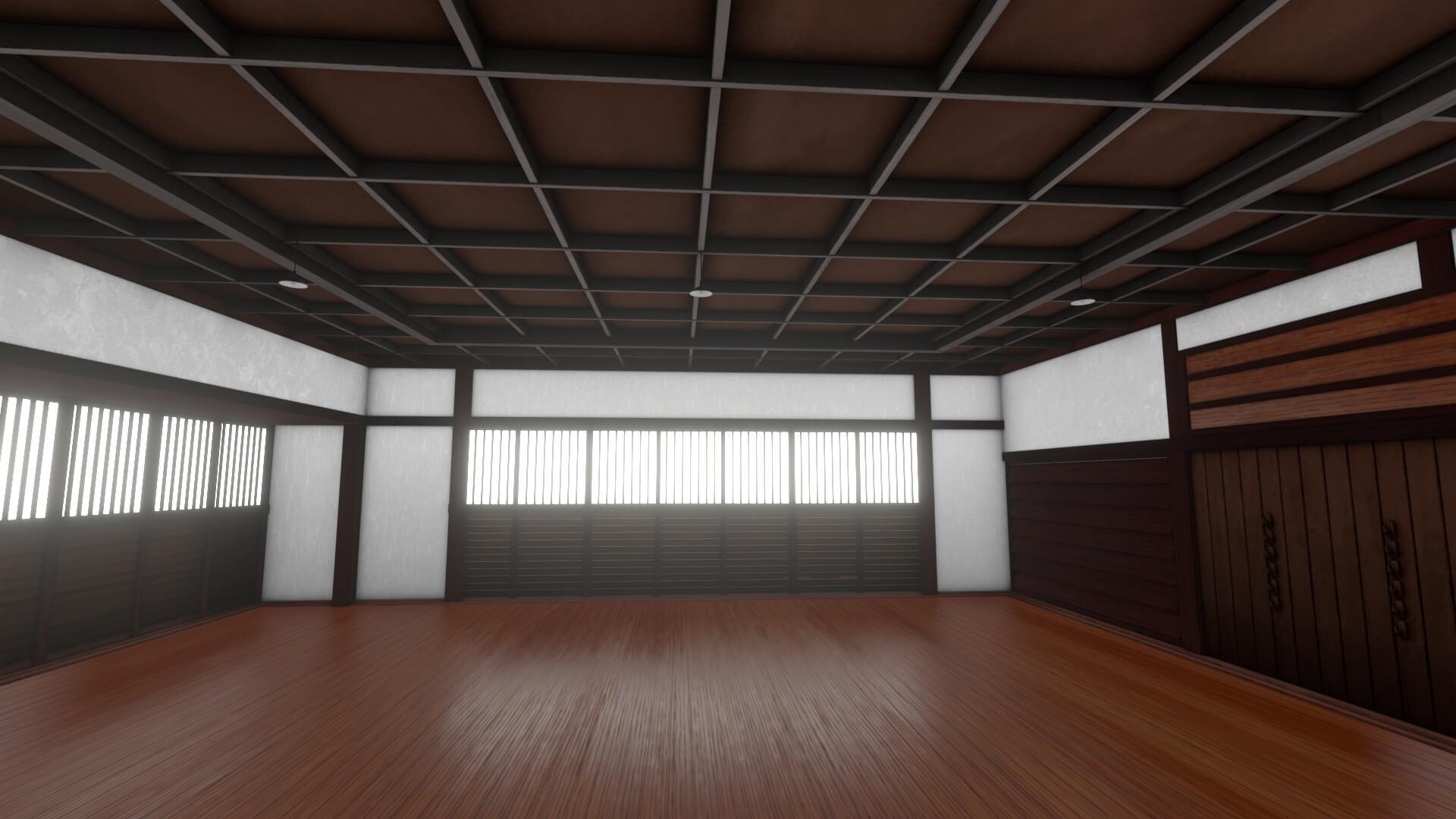 Japanese Training House - Dojo 3D Model by RYANMAICOL
